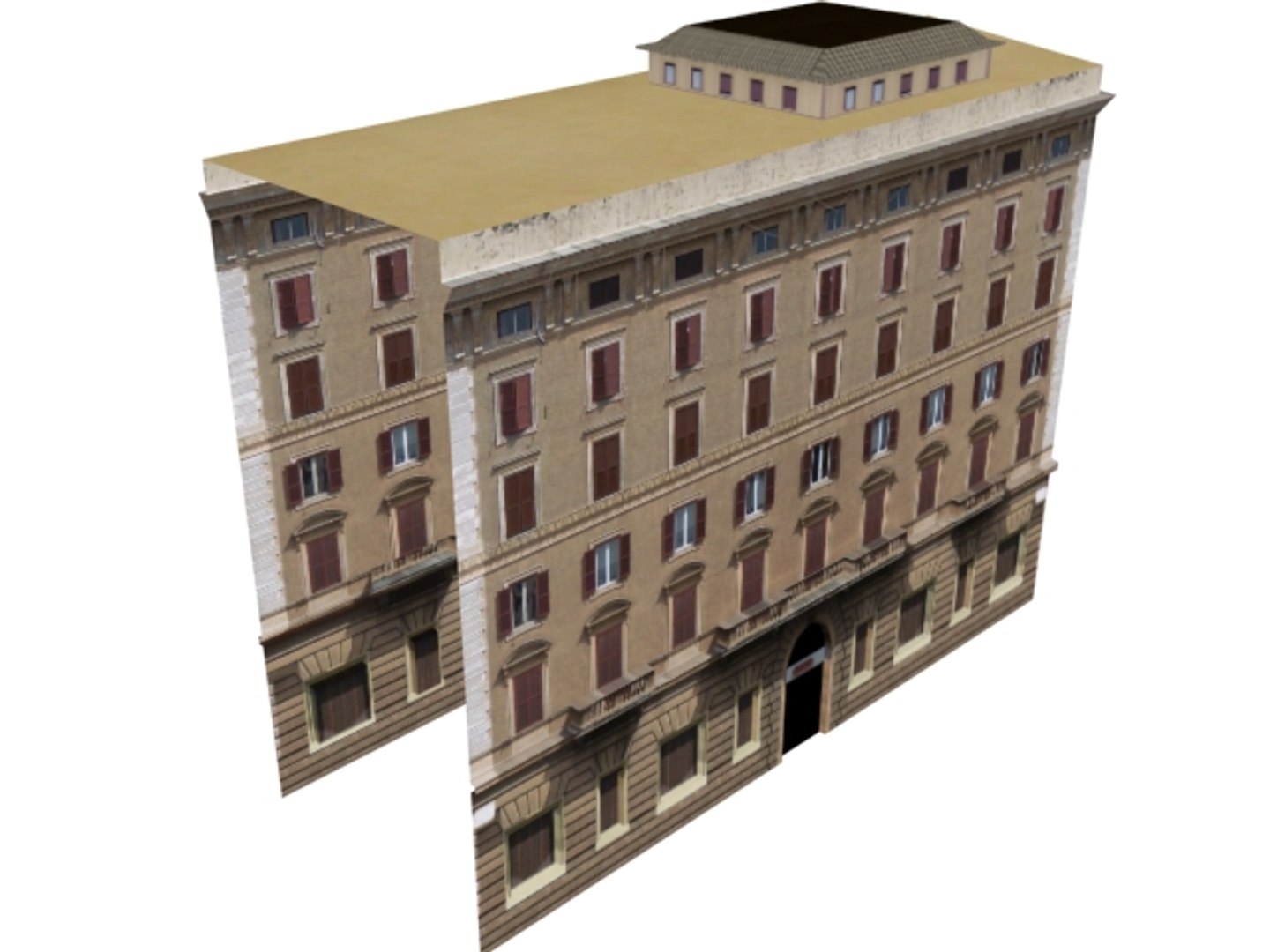 Beautiful European Apartments 3d Model