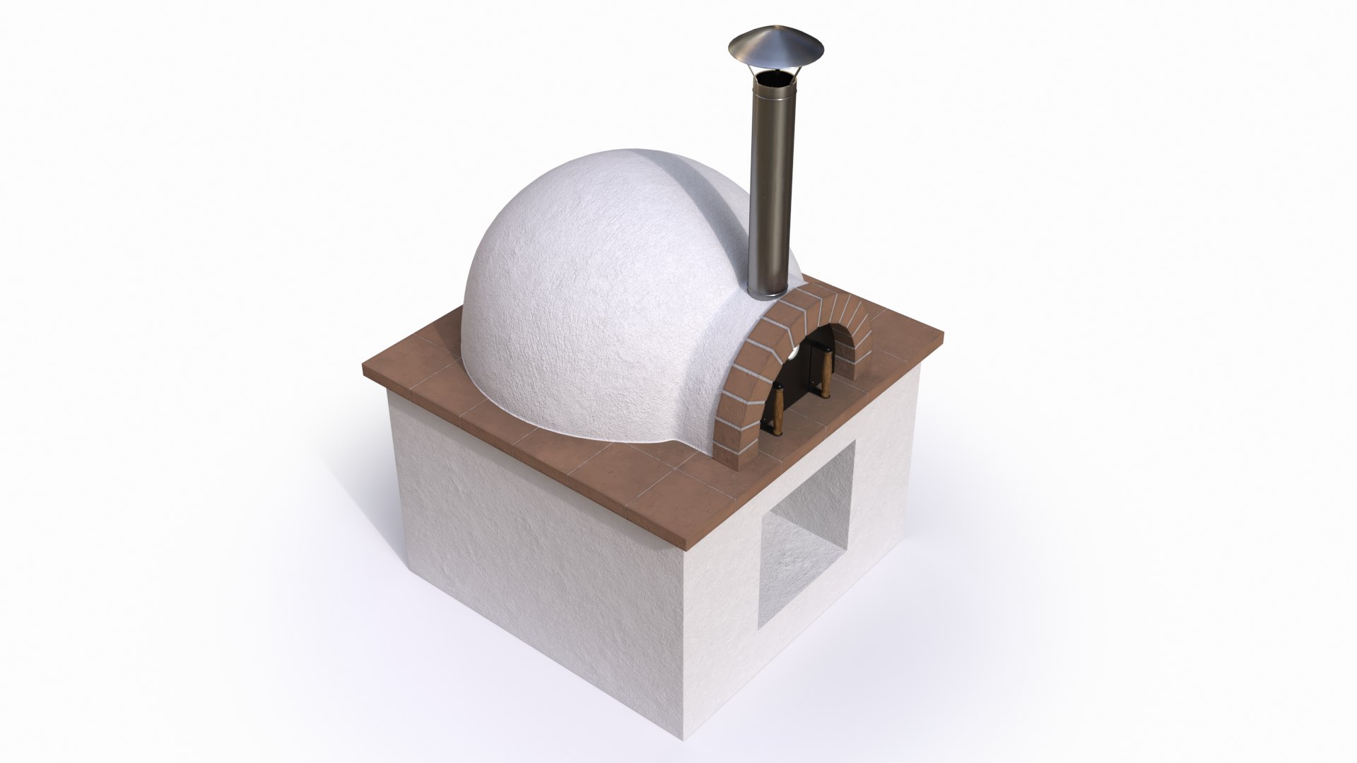 Pizza Oven 3D Model - TurboSquid 1936917