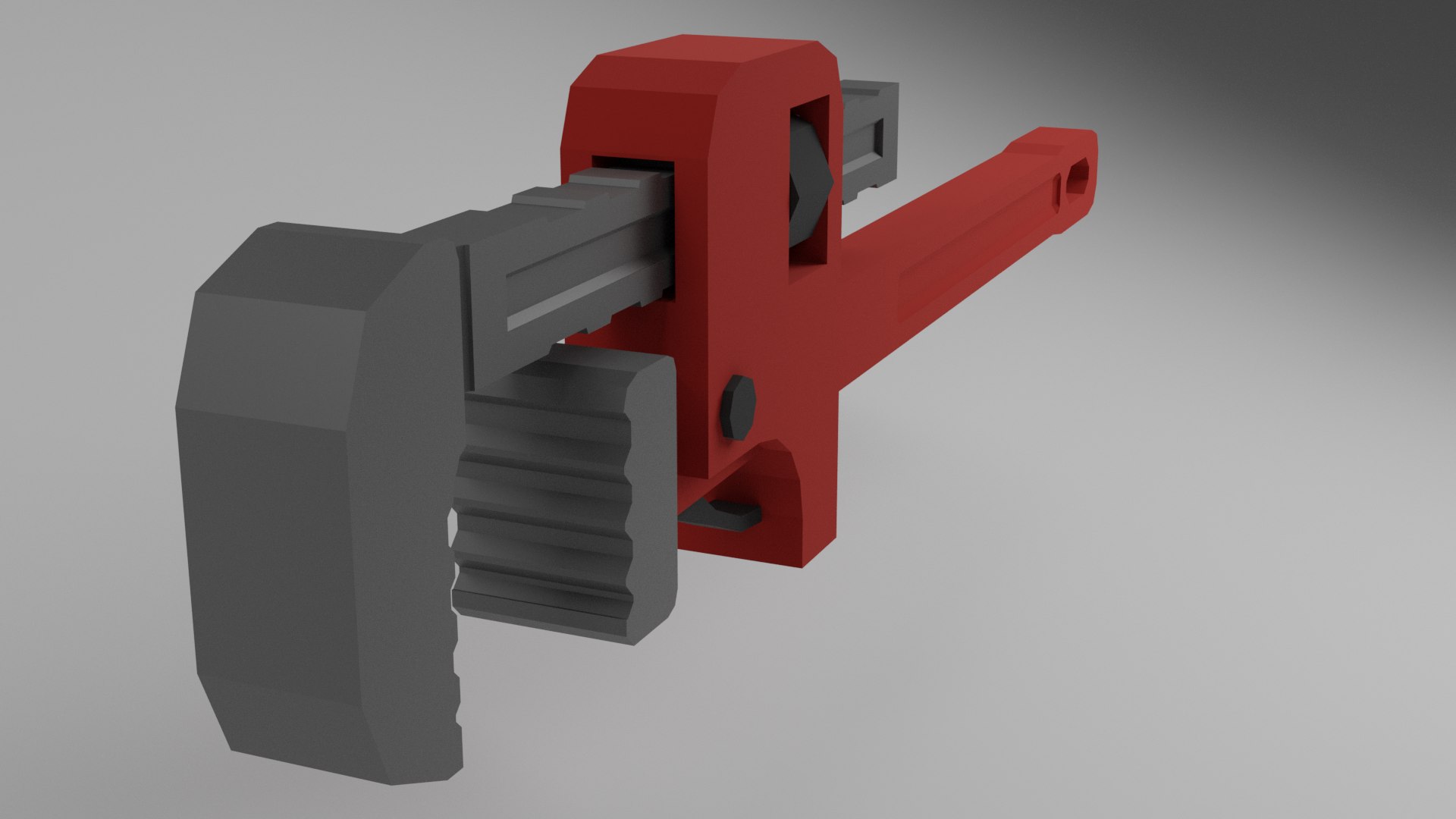 3D Stylized Low Poly Pipe Wrench - 3D Asset - TurboSquid 2169931