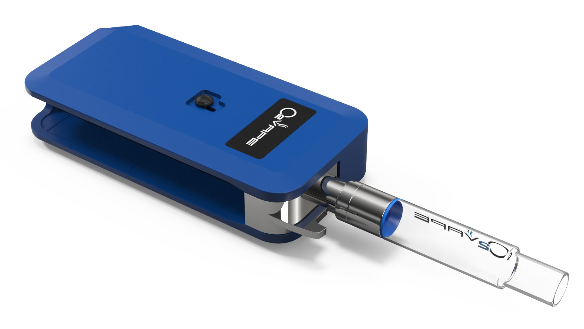 Vape Pen O2VAPE Flip Ultra Unfolded Blue Model - TurboSquid 2190553