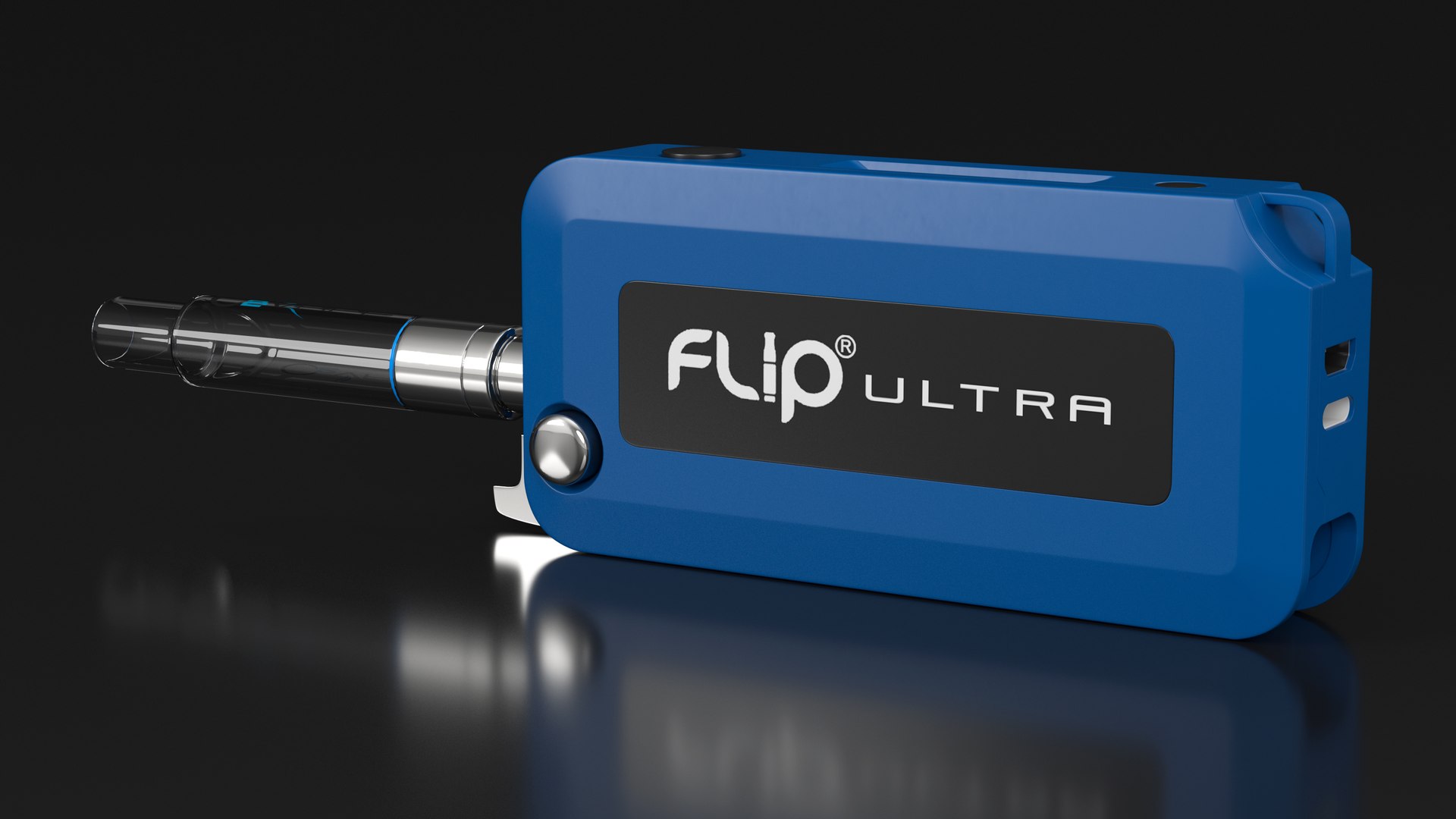 Vape Pen O2VAPE Flip Ultra Unfolded Blue Model - TurboSquid 2190553