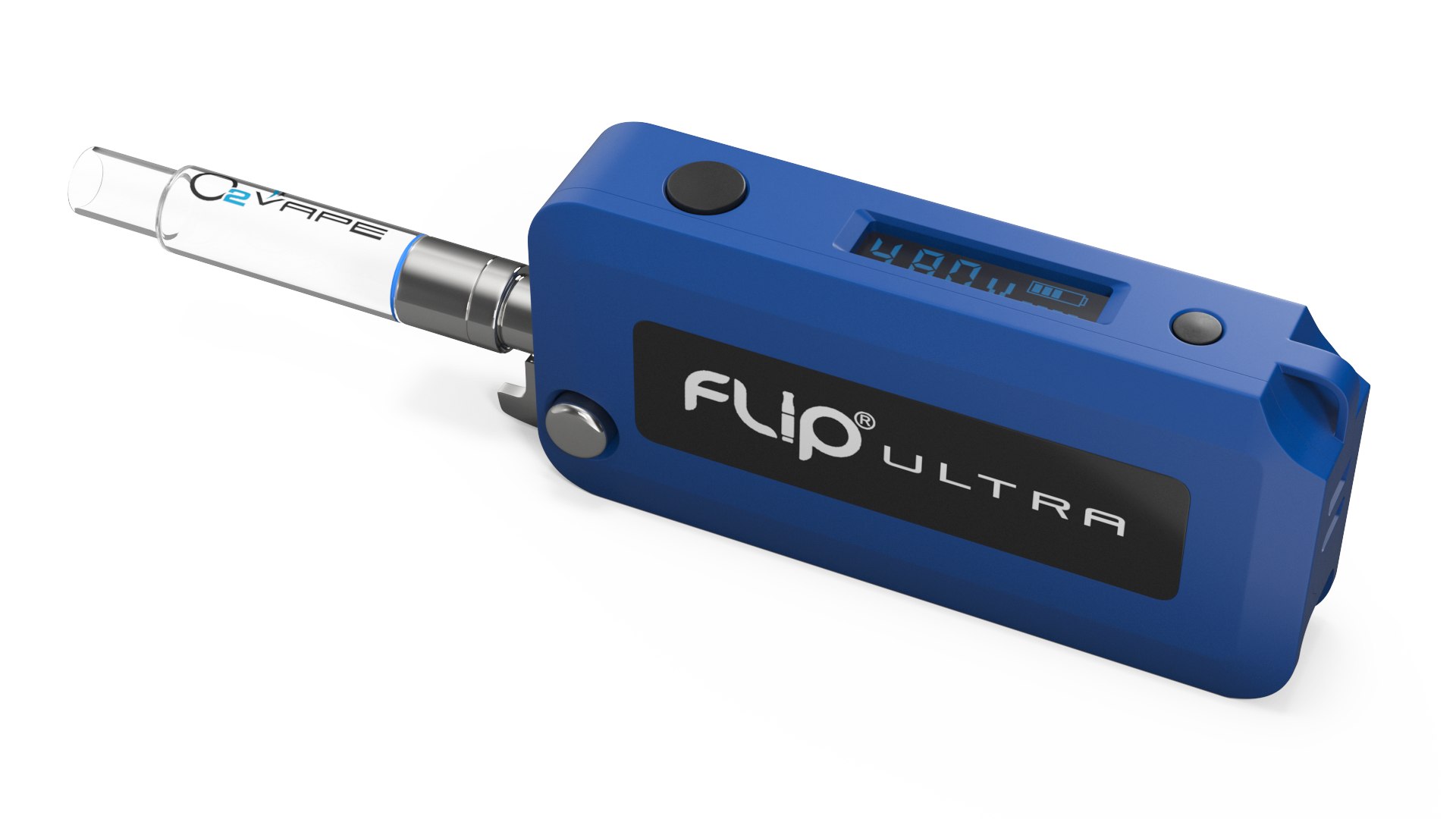 Vape Pen O2VAPE Flip Ultra Unfolded Blue Model - TurboSquid 2190553