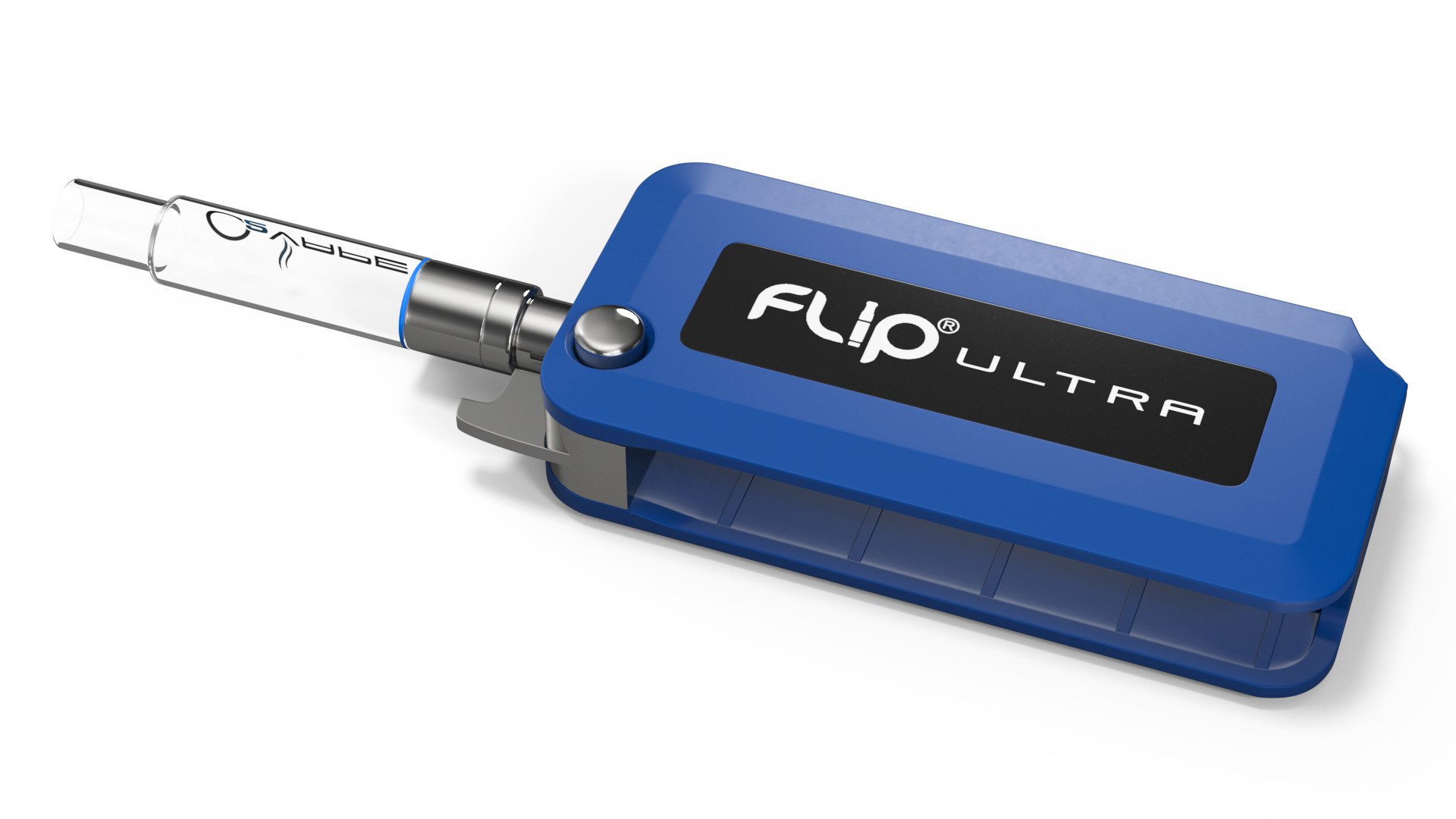Vape Pen O2VAPE Flip Ultra Unfolded Blue Model - TurboSquid 2190553
