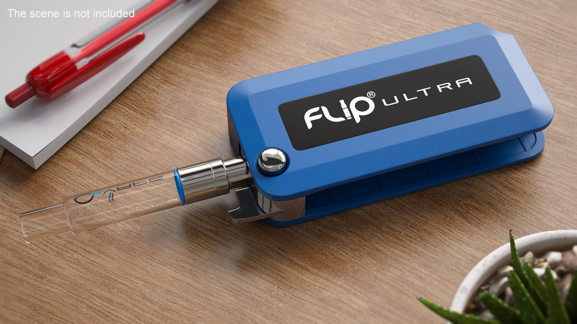 Vape Pen O2VAPE Flip Ultra Unfolded Blue Model - TurboSquid 2190553