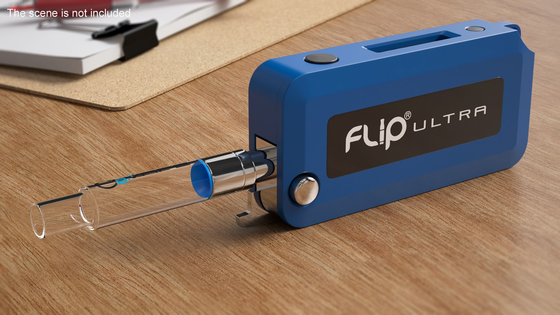 Vape Pen O2VAPE Flip Ultra Unfolded Blue Model - TurboSquid 2190553