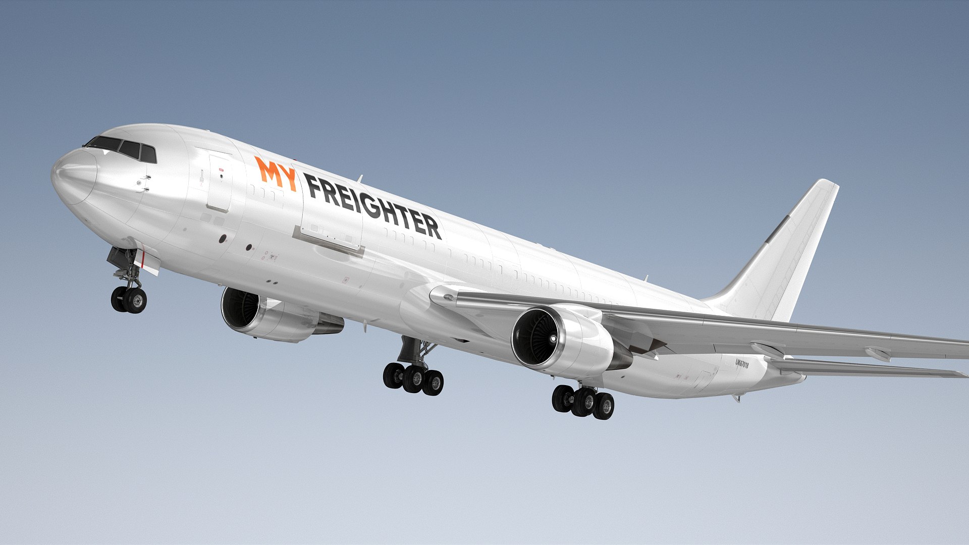 Boeing 767-300BCF My Freighter 3D Model - TurboSquid 2383932