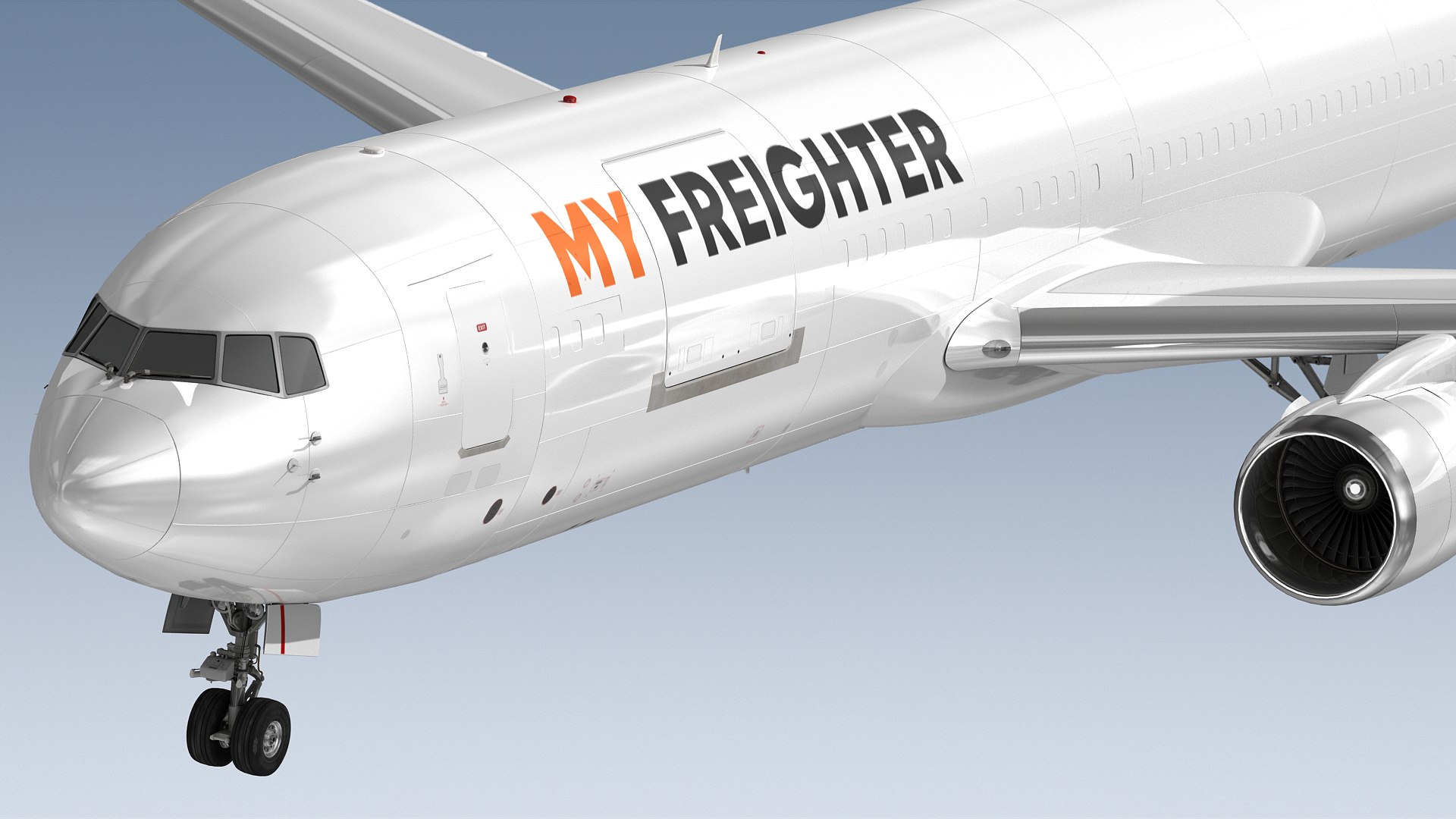 Boeing 767-300BCF My Freighter 3D Model - TurboSquid 2383932
