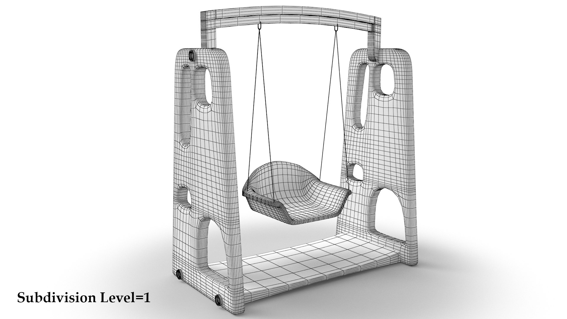 3D Model Swing Games Chair - TurboSquid 1438717