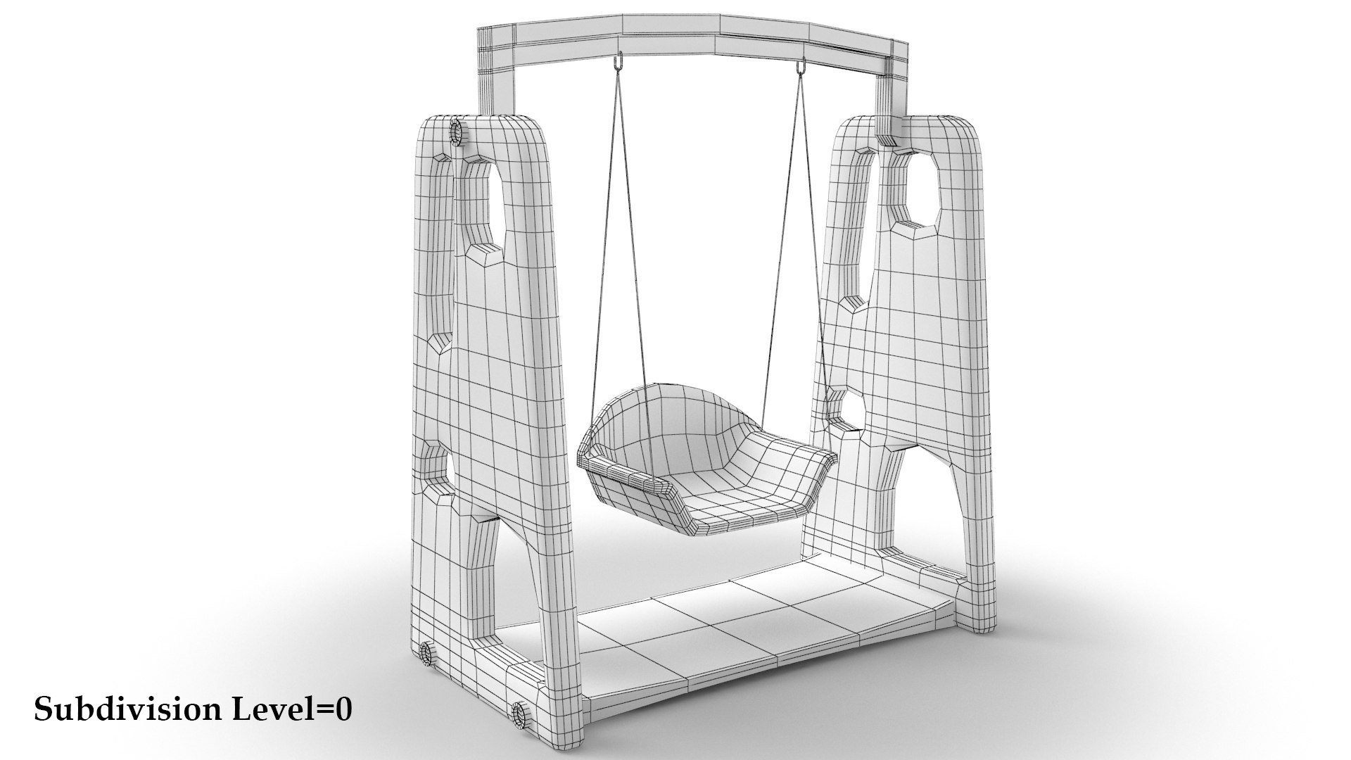 3D Model Swing Games Chair - TurboSquid 1438717