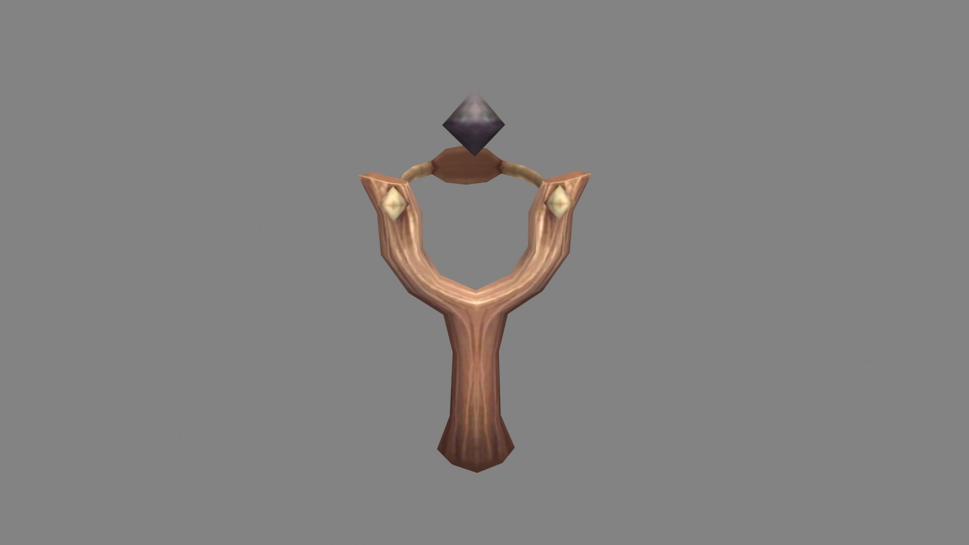 Cartoon Wooden Slingshot 3D Model - TurboSquid 2272671