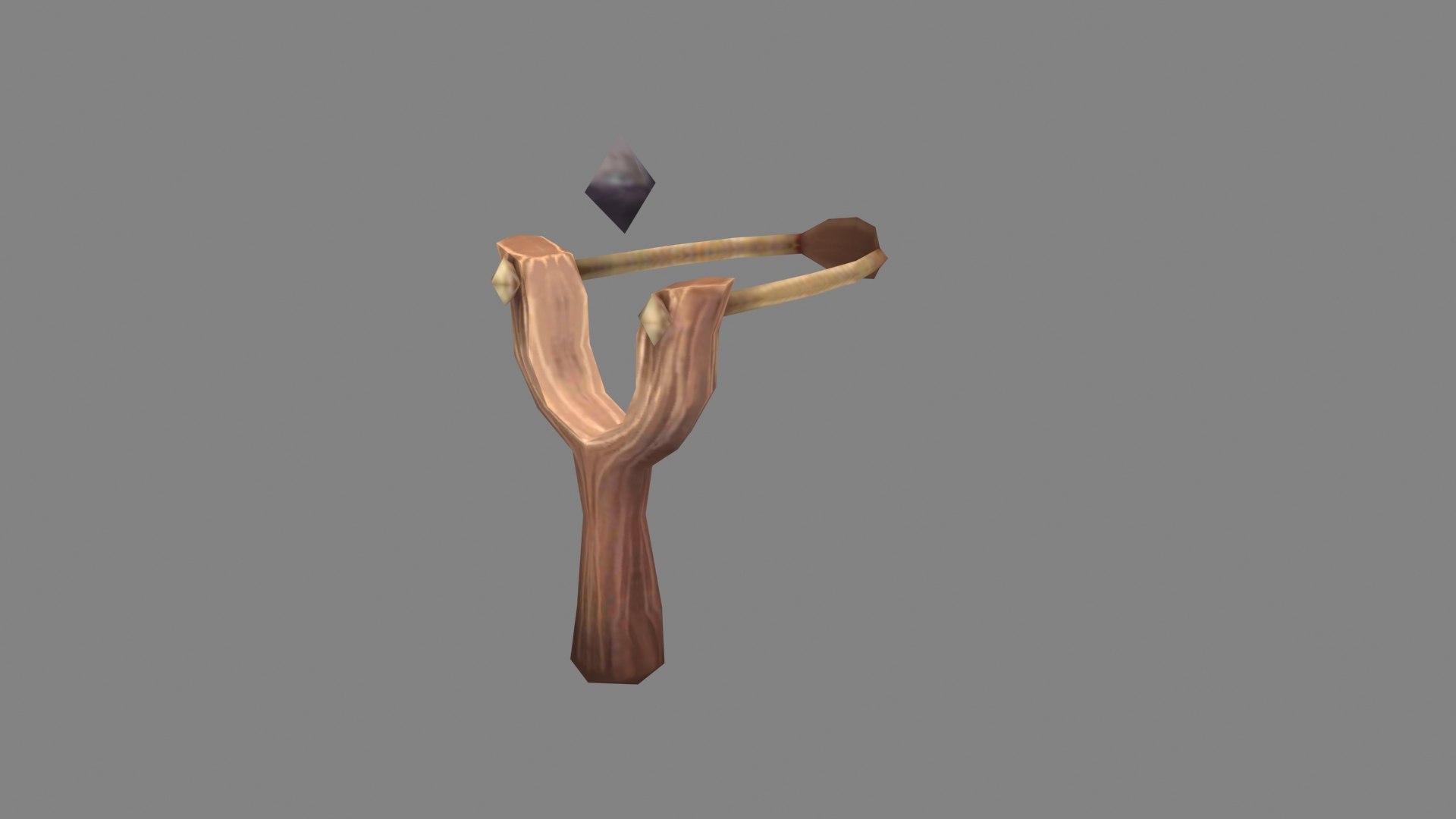 Cartoon Wooden Slingshot 3D Model - TurboSquid 2272671