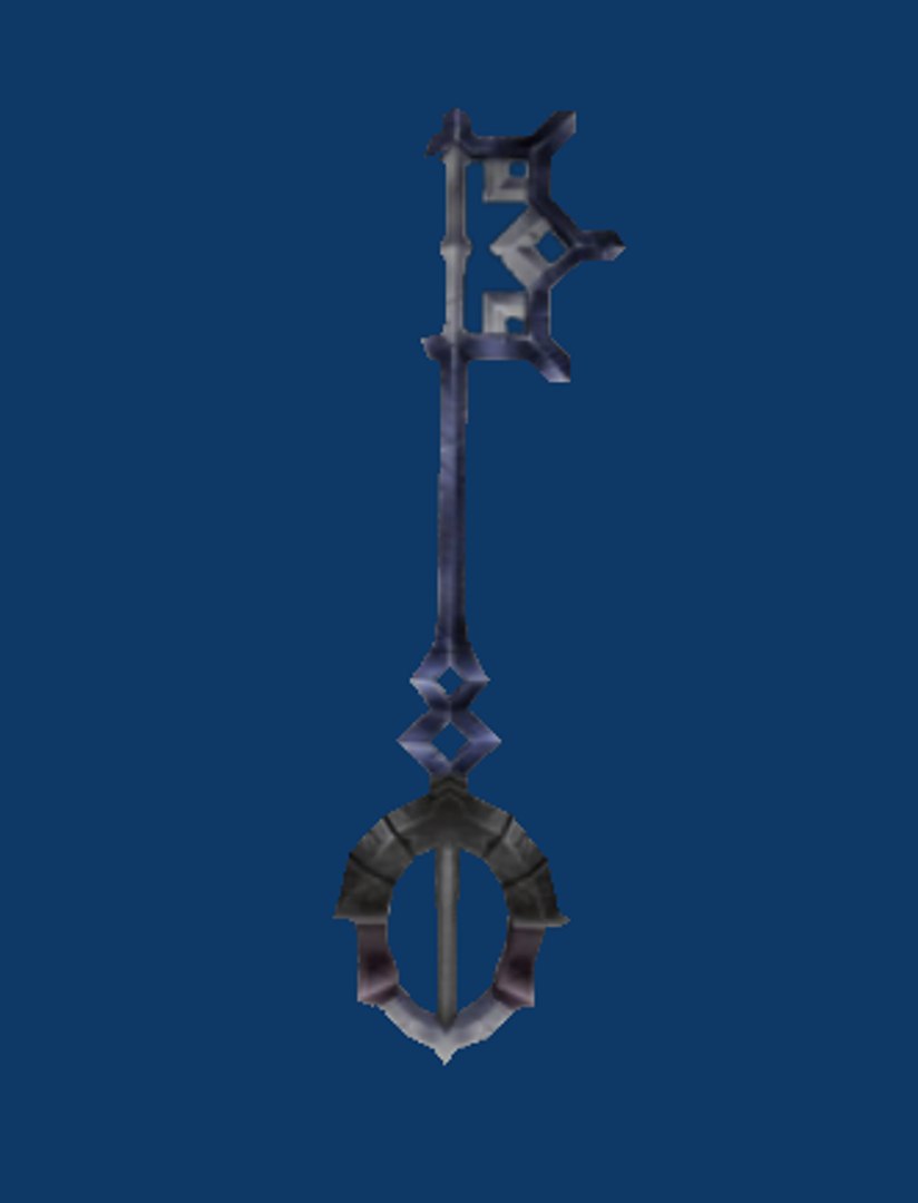 3d Model Keyblade Games