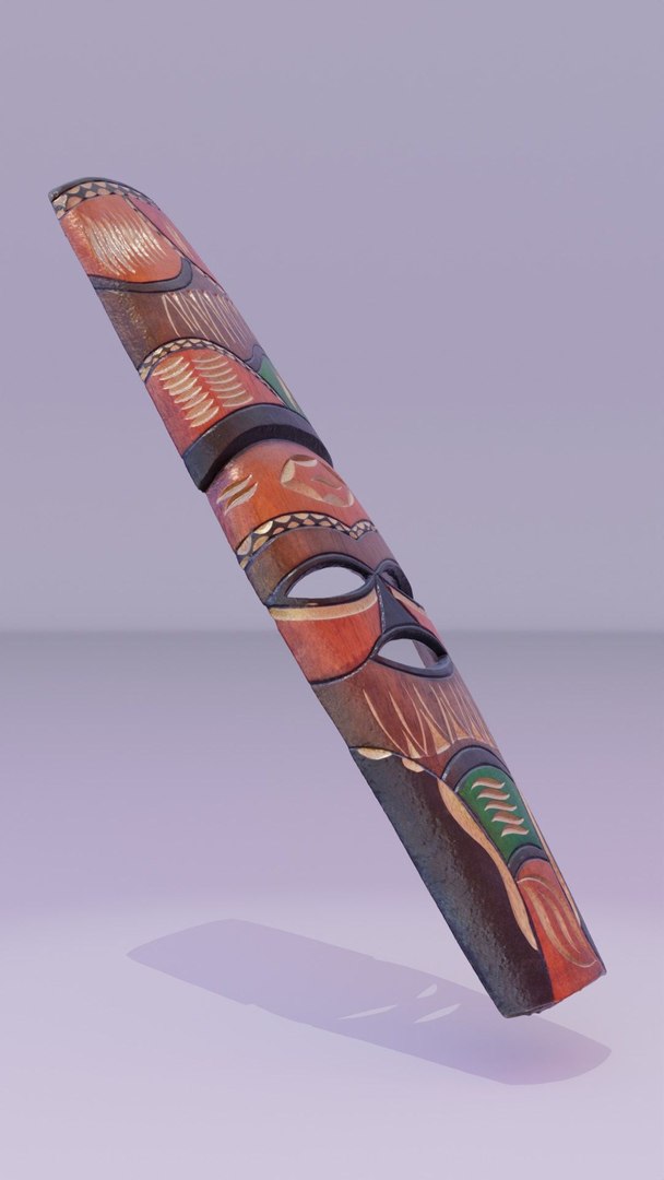 3D African Mask 09 High-poly 3D Model Model - TurboSquid 1861466