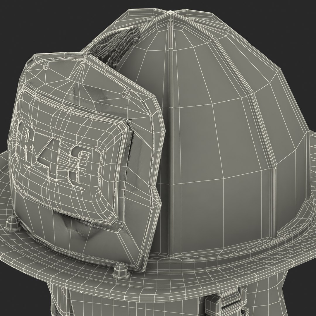 Fdny Helmet 3d Model