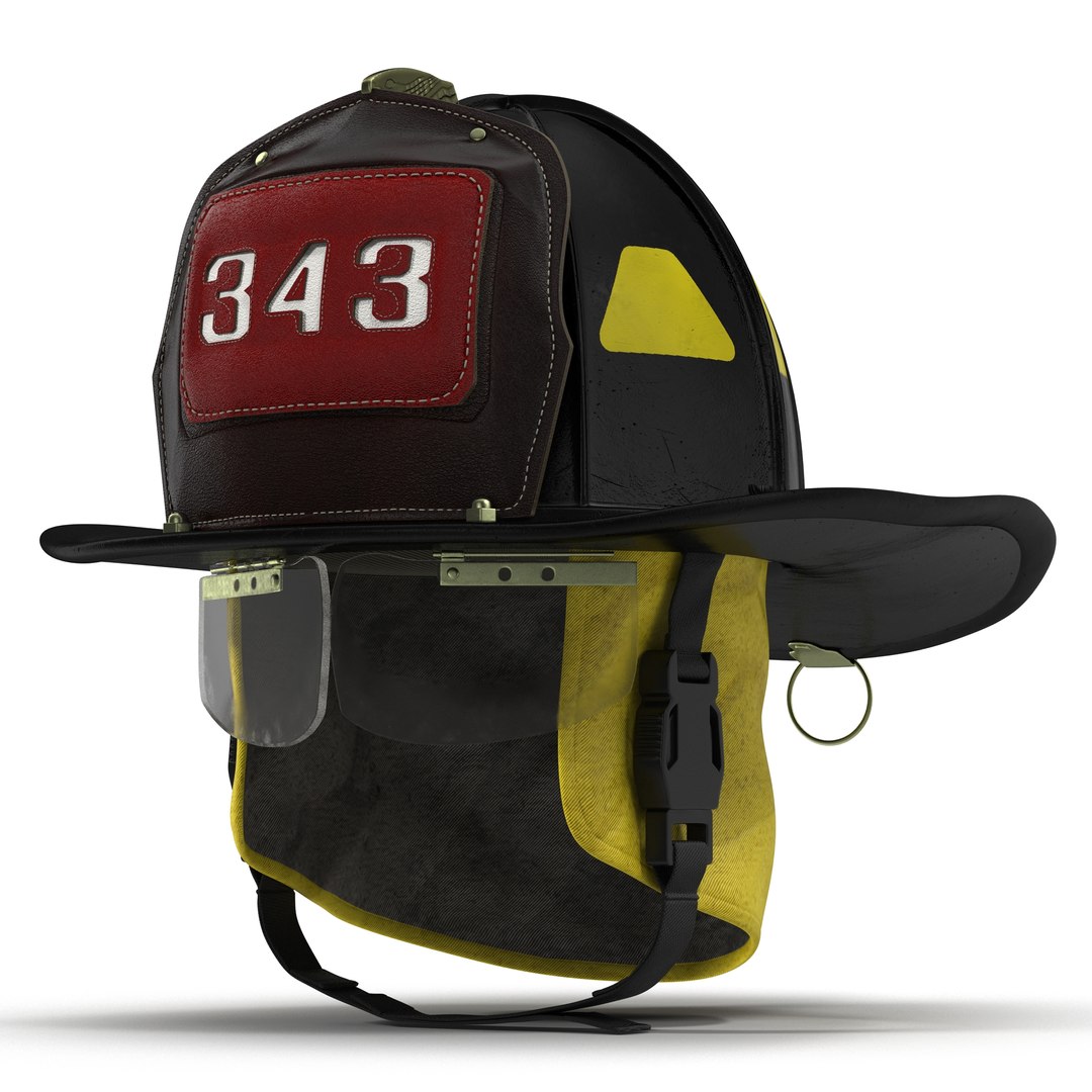 fdny helmet 3d model