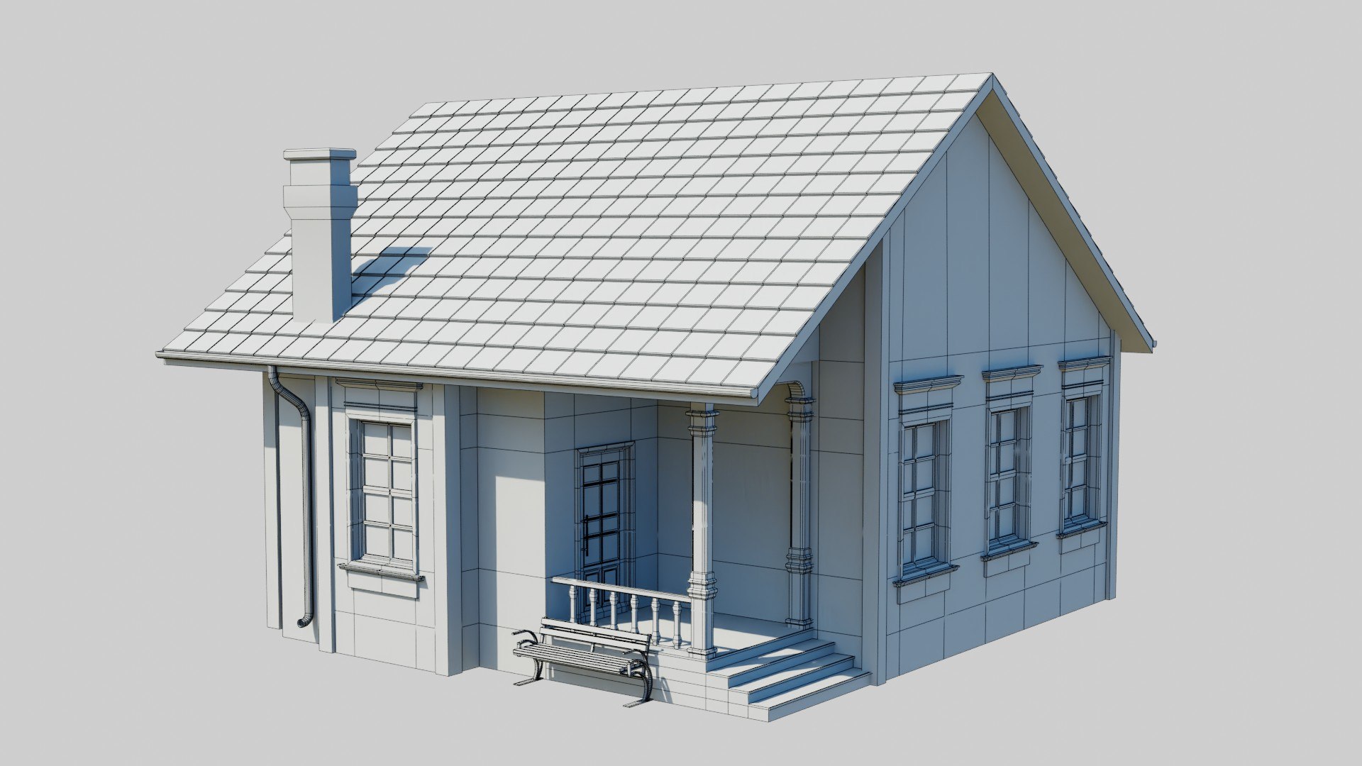 Village House Pack 3D Model - TurboSquid 2042055