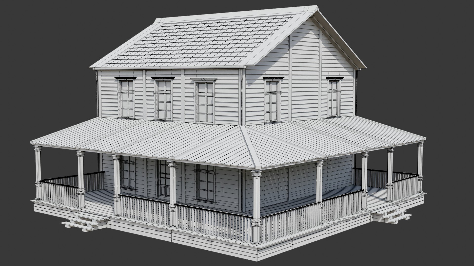 Village House Pack 3D Model - TurboSquid 2042055