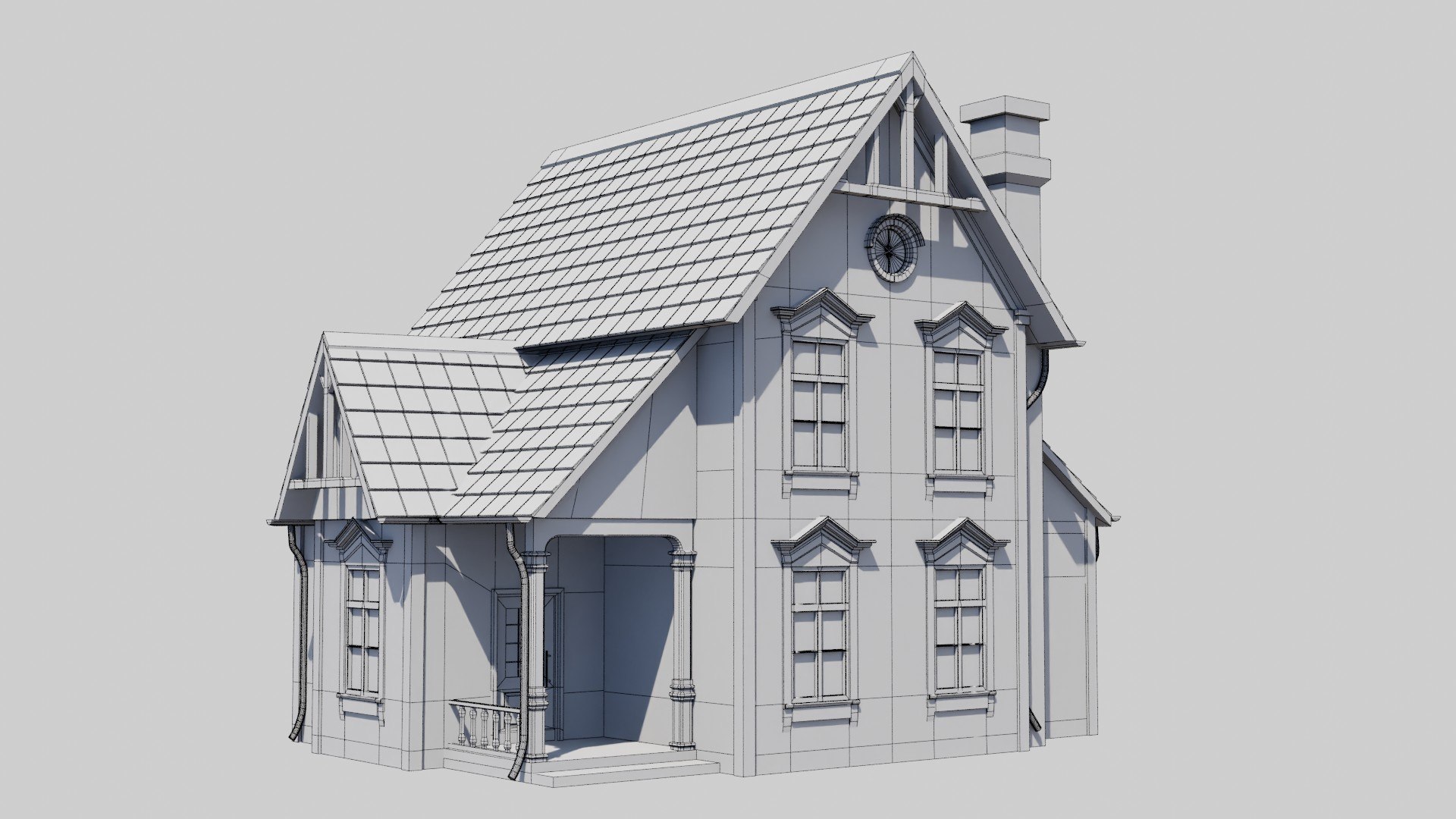 Village House Pack 3D Model - TurboSquid 2042055