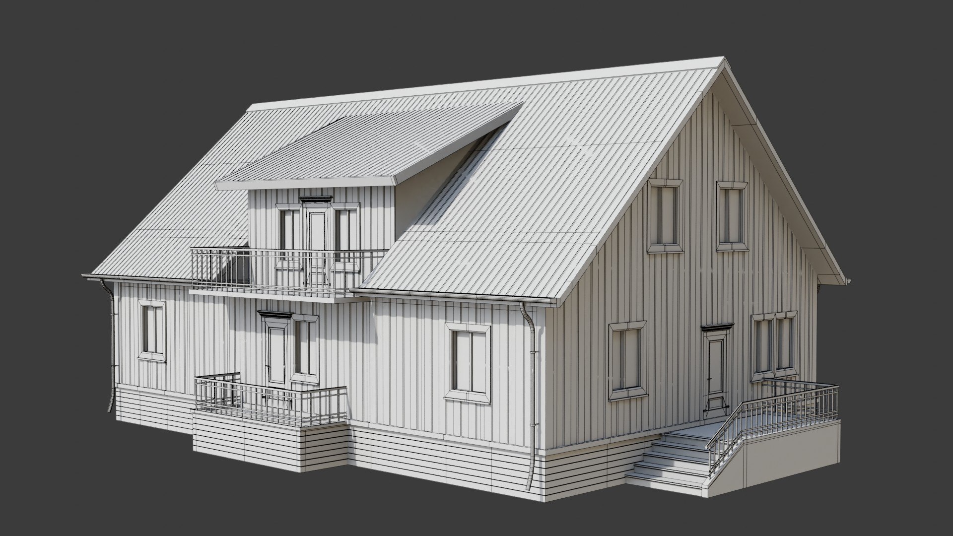 Village House Pack 3D Model - TurboSquid 2042055