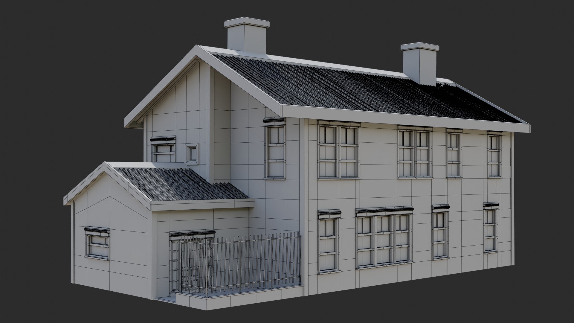 Village House Pack 3D Model - TurboSquid 2042055
