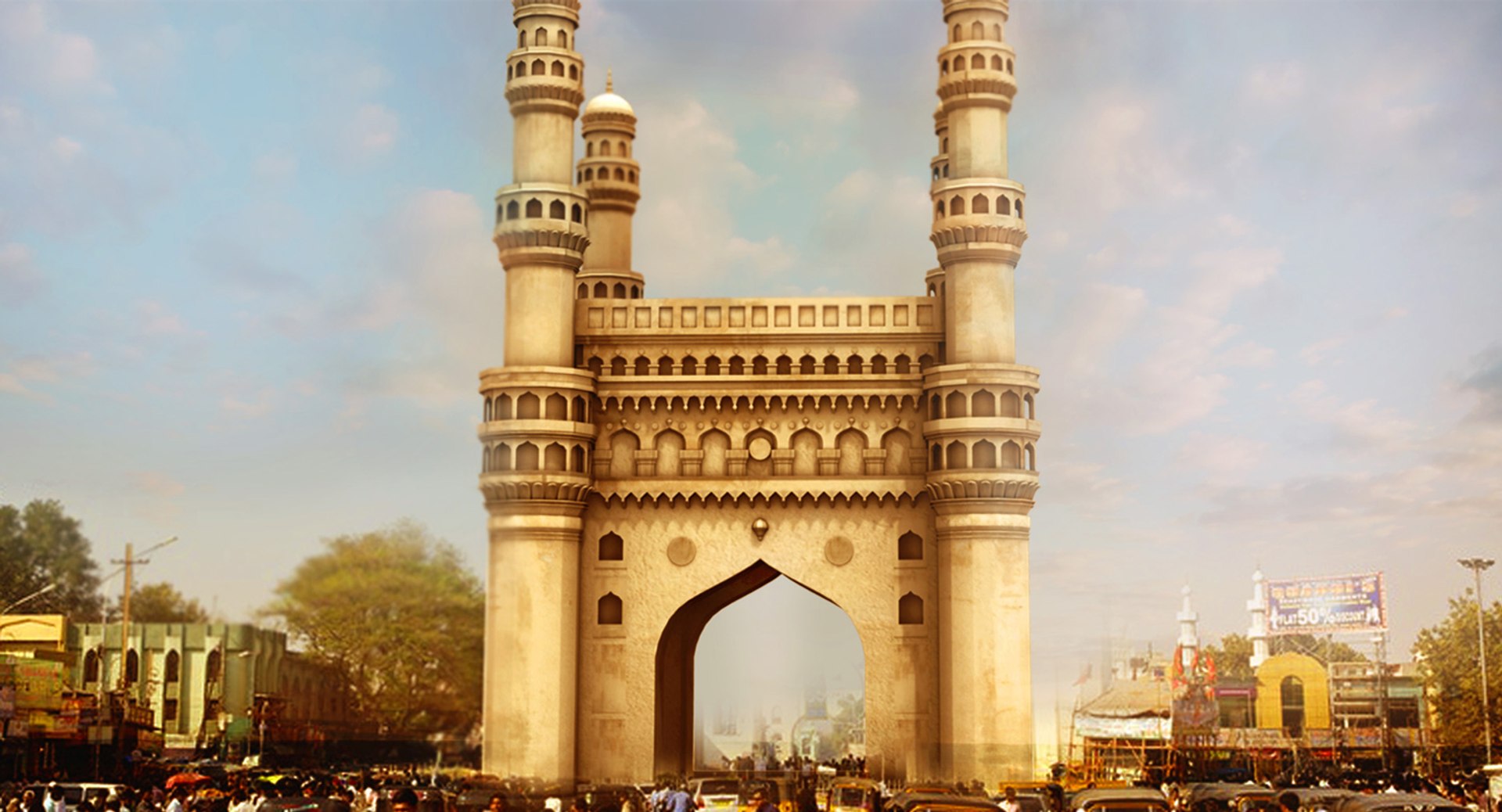 3D Hyderabad Charminar - TurboSquid 1496743