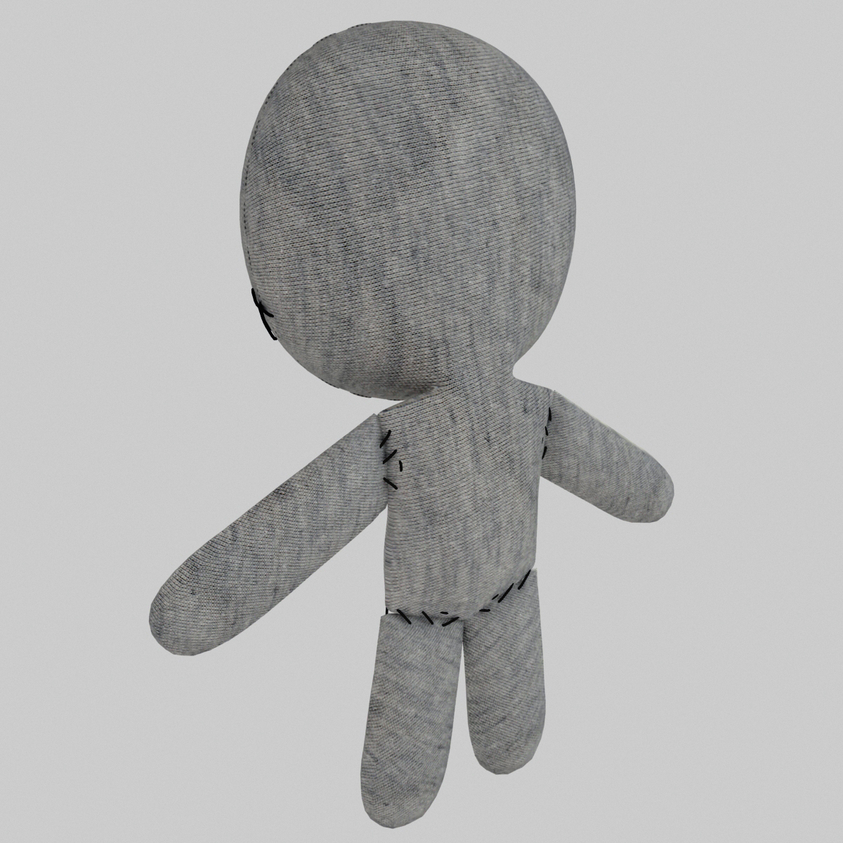 3d toy character model
