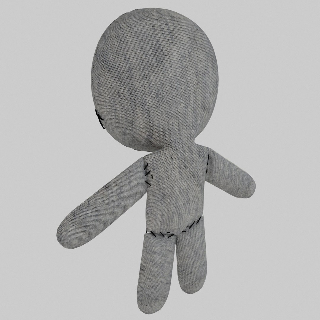 3d toy character model