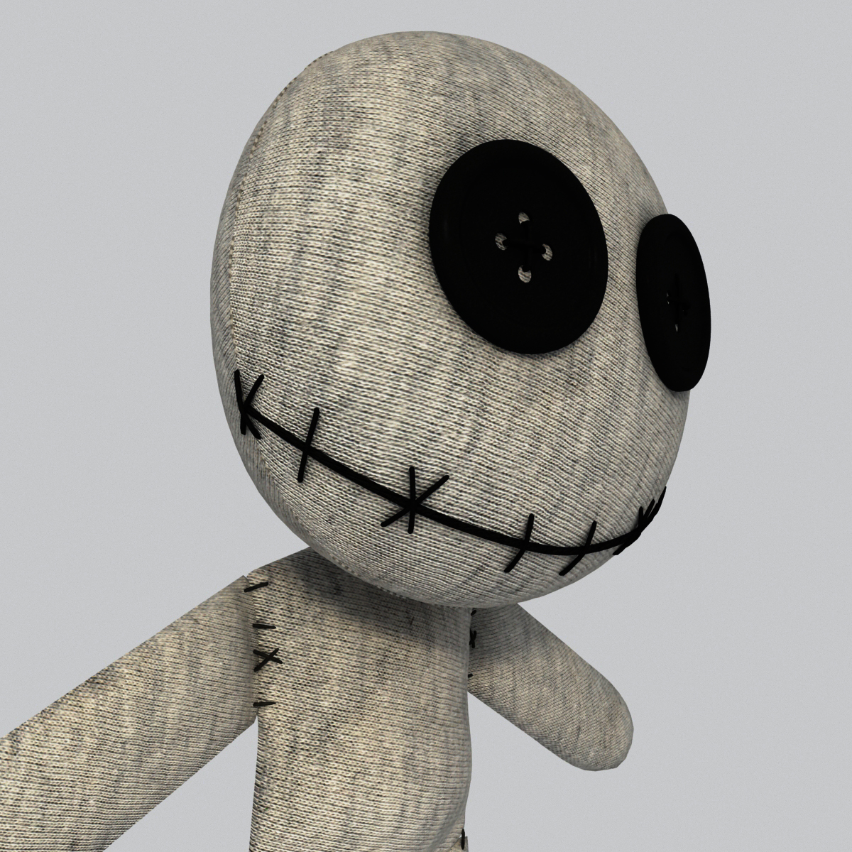 3d toy character model