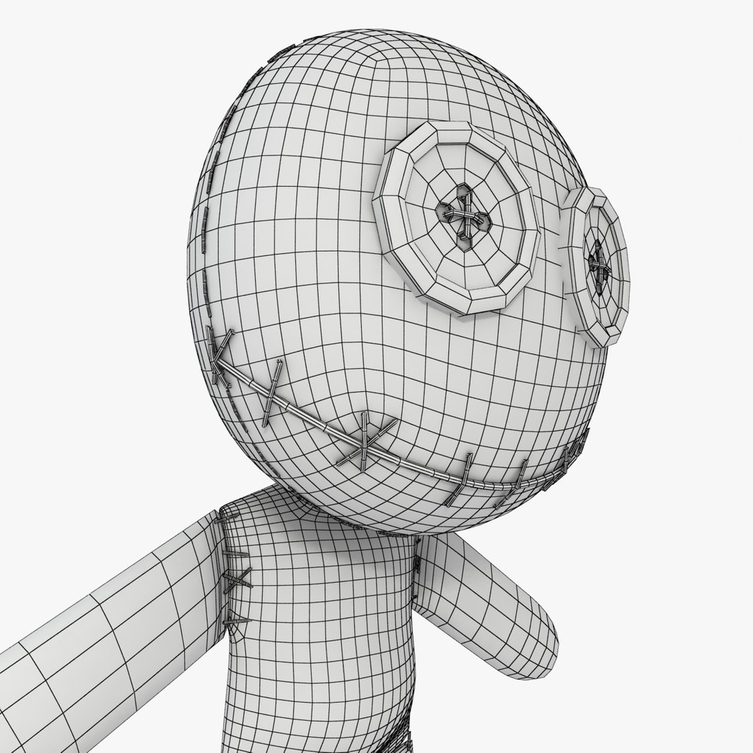 3d toy character model