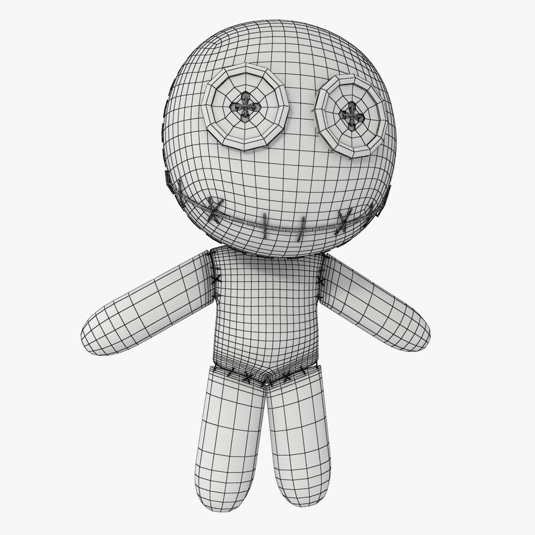 3d toy character model