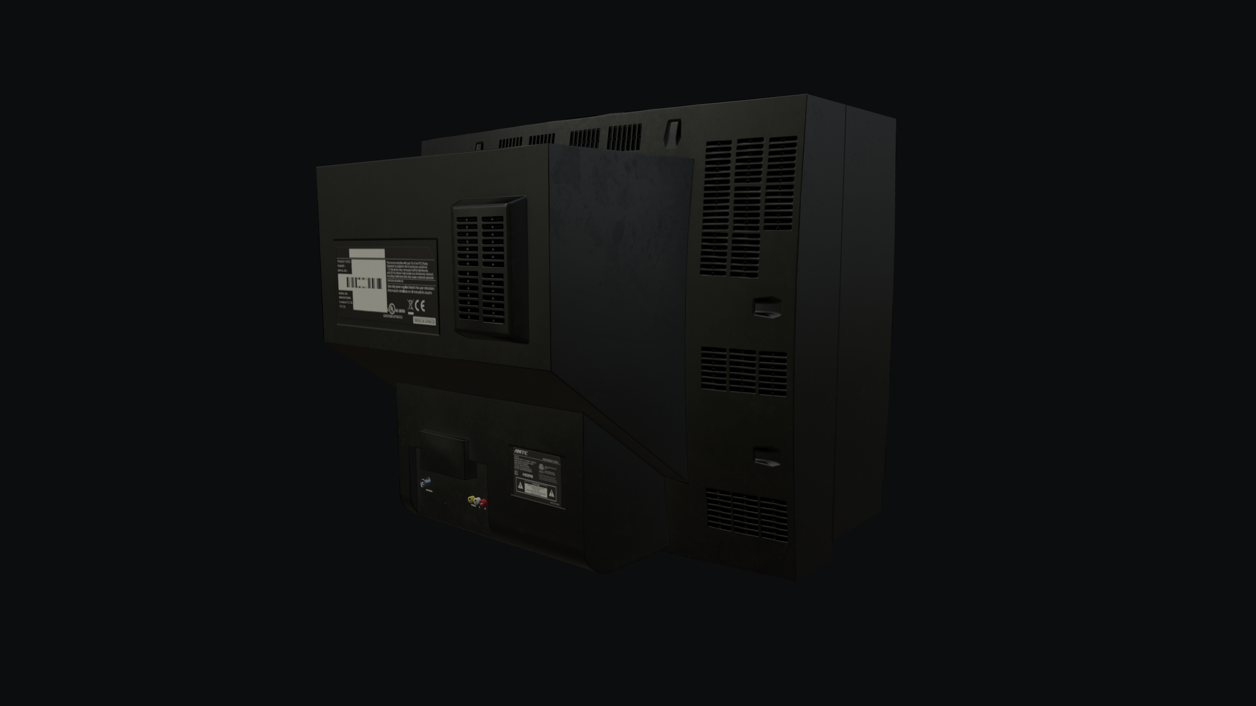 Television 2000s 3D - TurboSquid 1845956