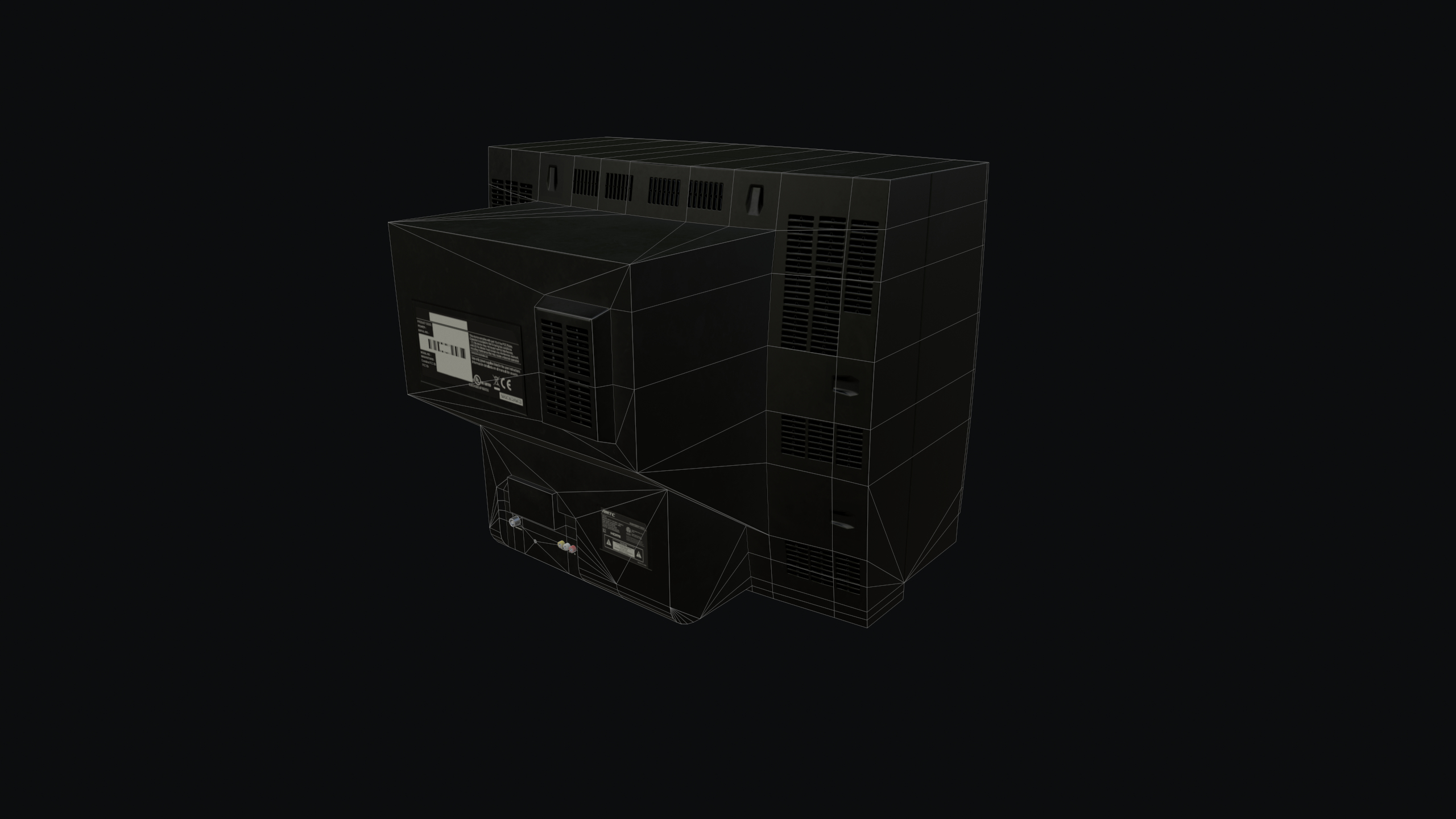 Television 2000s 3D - TurboSquid 1845956