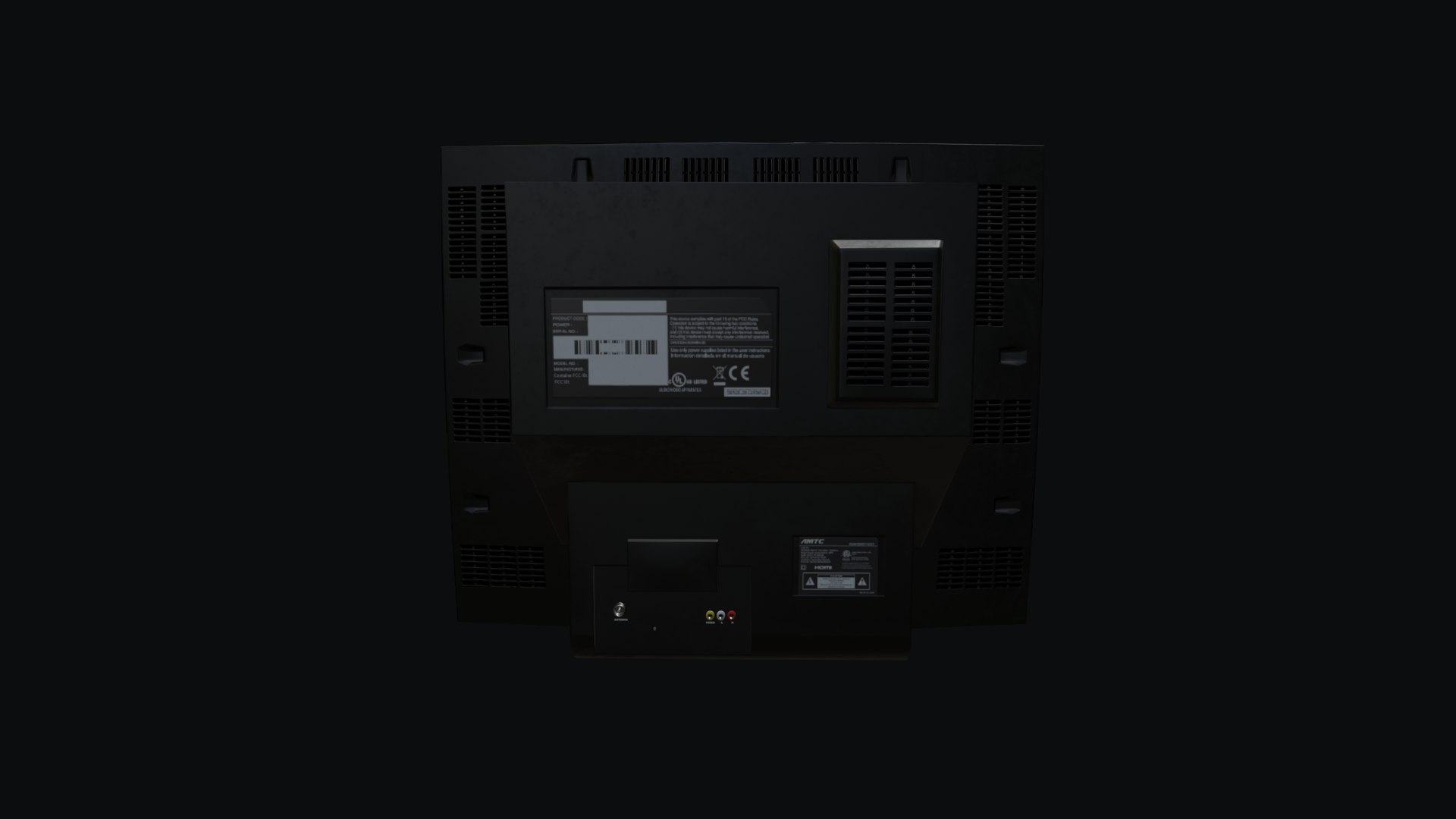 Television 2000s 3D - TurboSquid 1845956