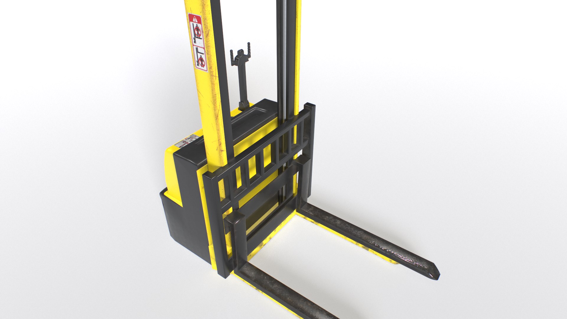 Forklift 3D model - TurboSquid 2038008