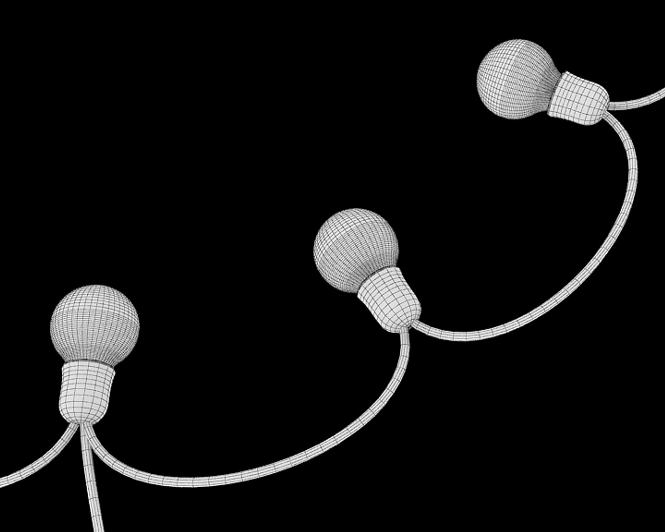 Christmas Light Mas 3d Model