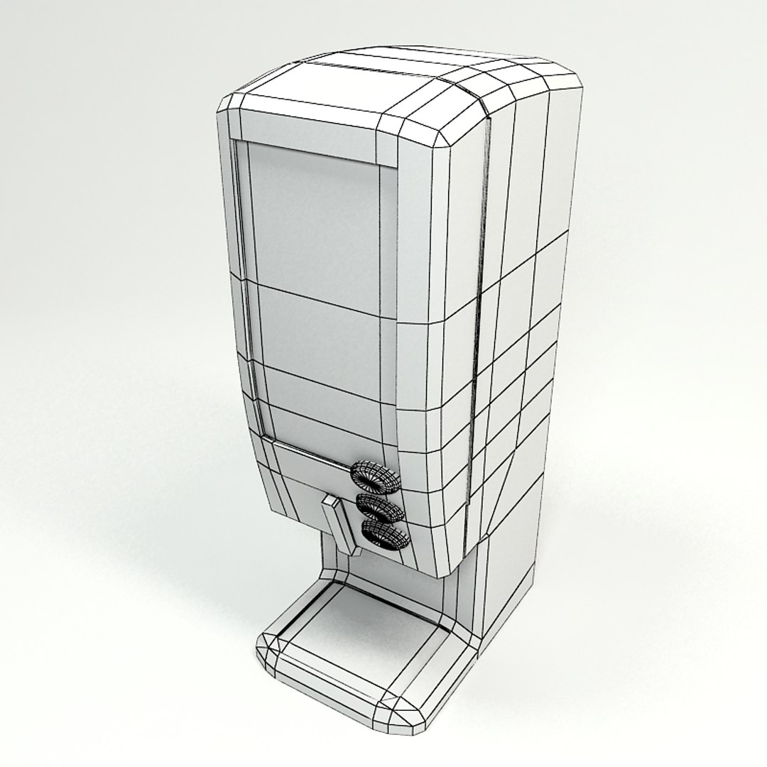 Nacho Vending Machine 3d Model