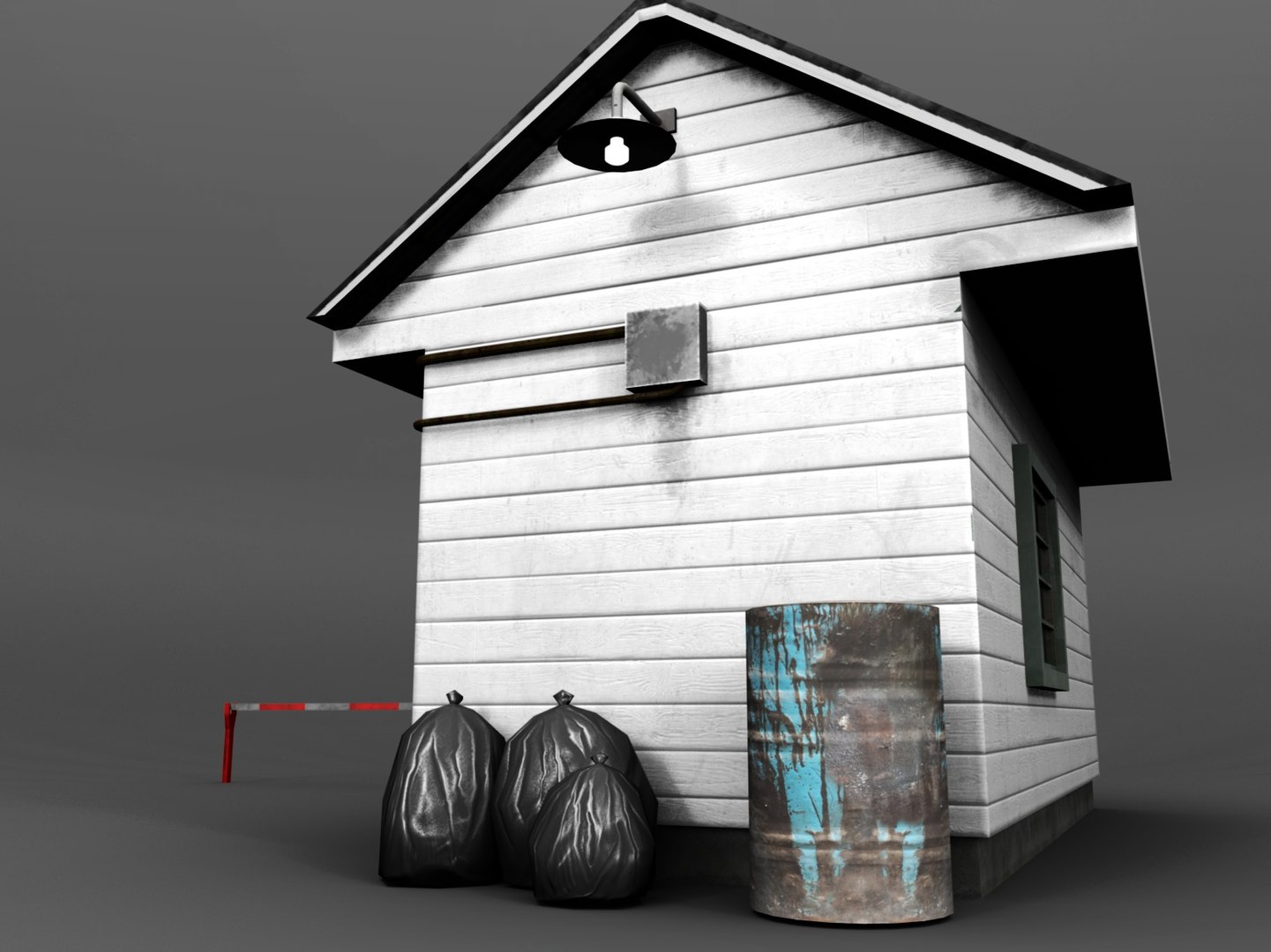 guard house 3d model