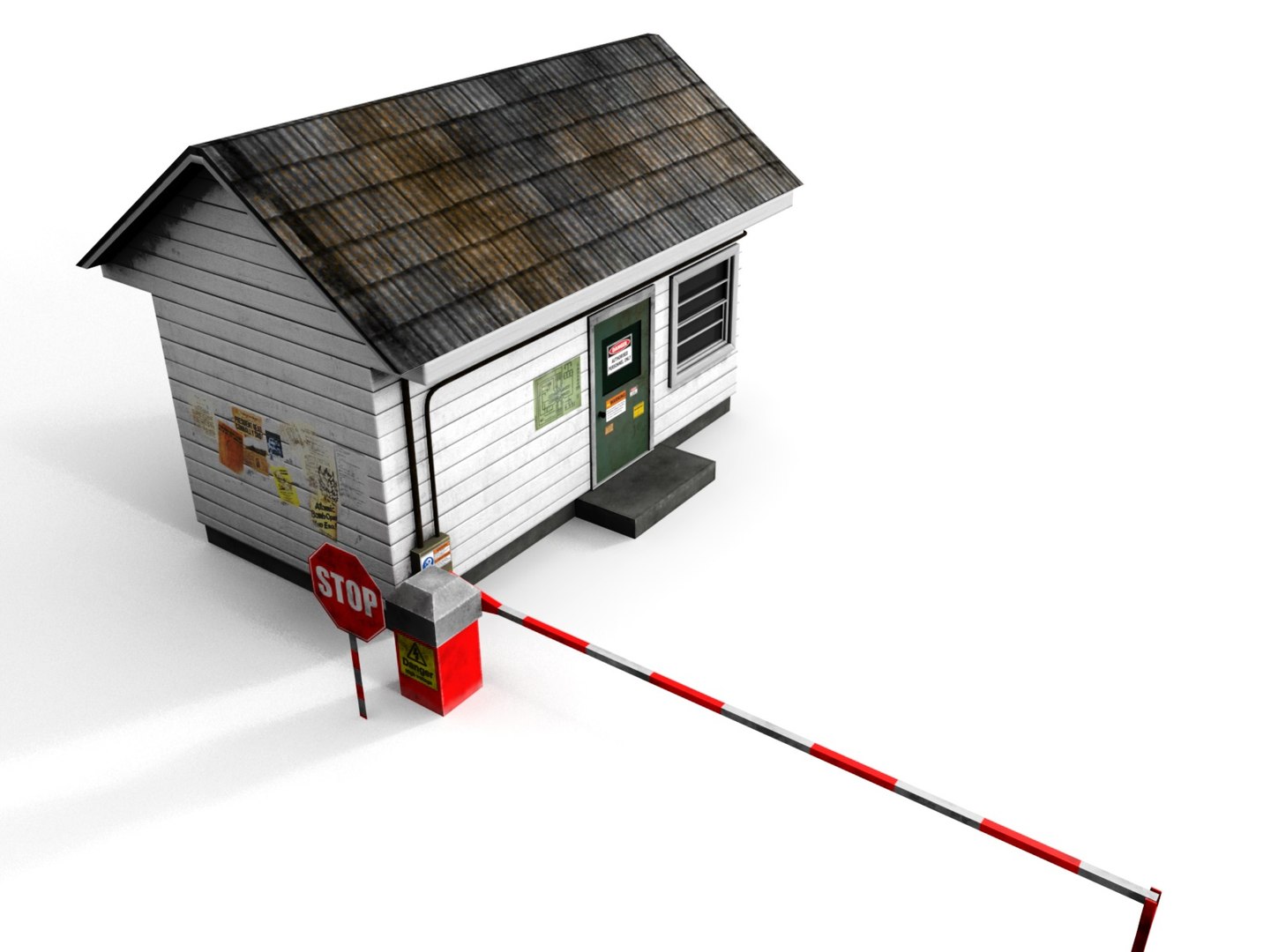 guard house 3d model