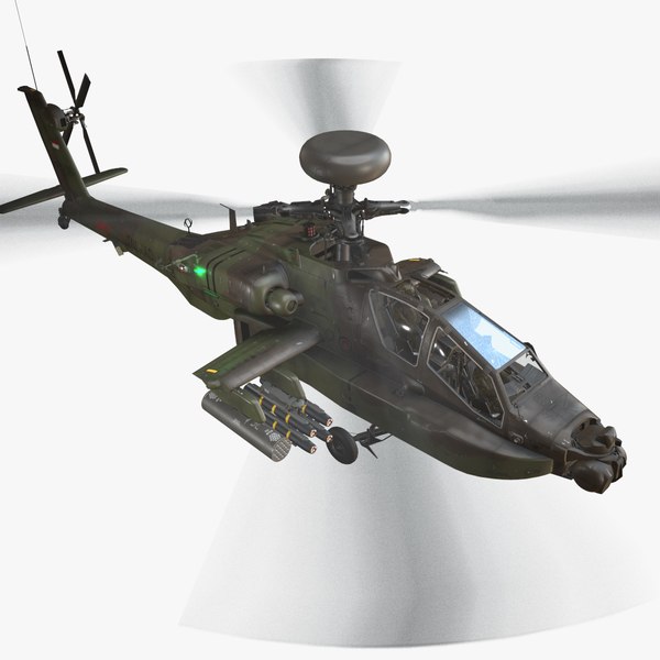 Apache AH-64E Guardian Indonesia Complex Animation3D模型 - TurboSquid 2077633