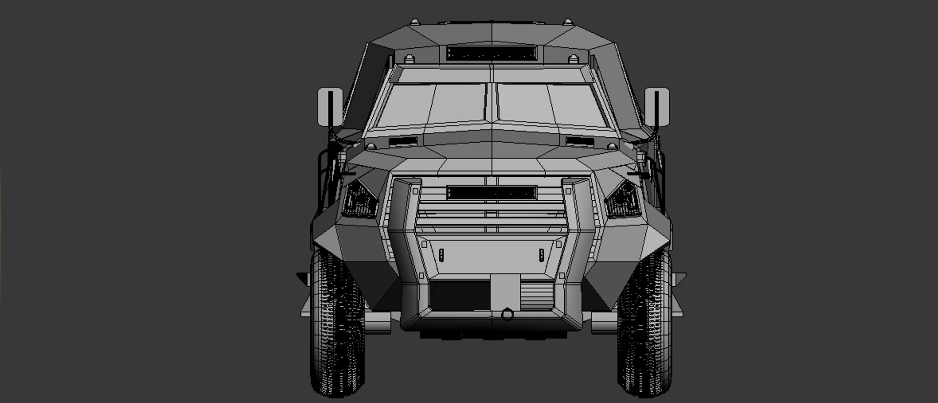 3D Model Vehicle Military - TurboSquid 1289391