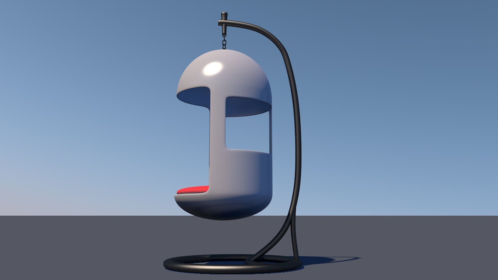 3D hanging chairs capsule - TurboSquid 1540966