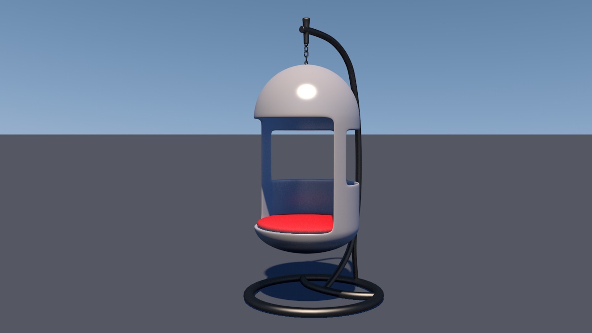 3D hanging chairs capsule - TurboSquid 1540966
