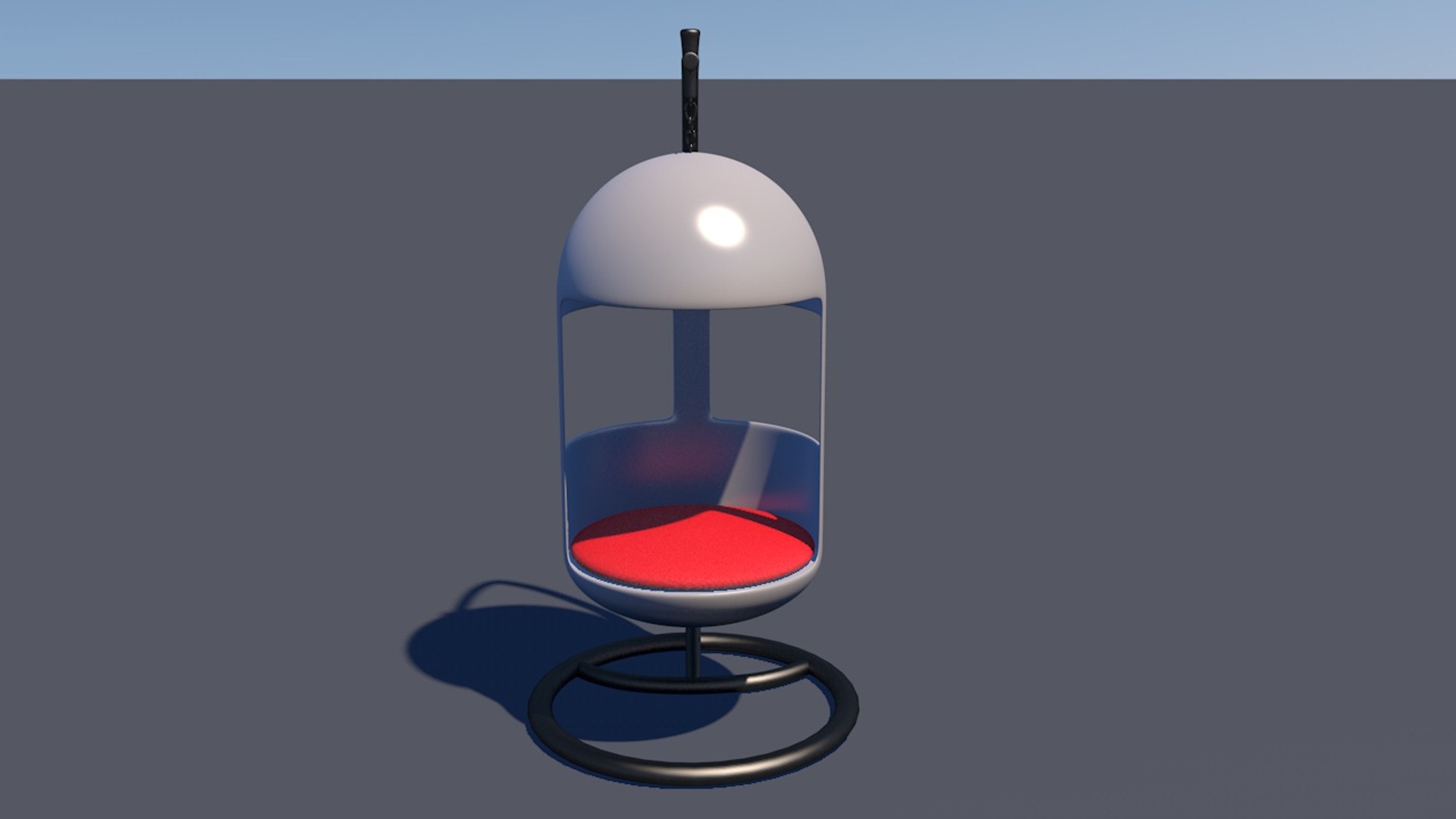 3D hanging chairs capsule - TurboSquid 1540966