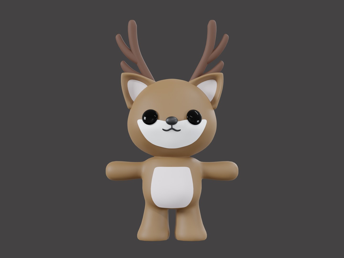 3D Reindeer Model - TurboSquid 1952567