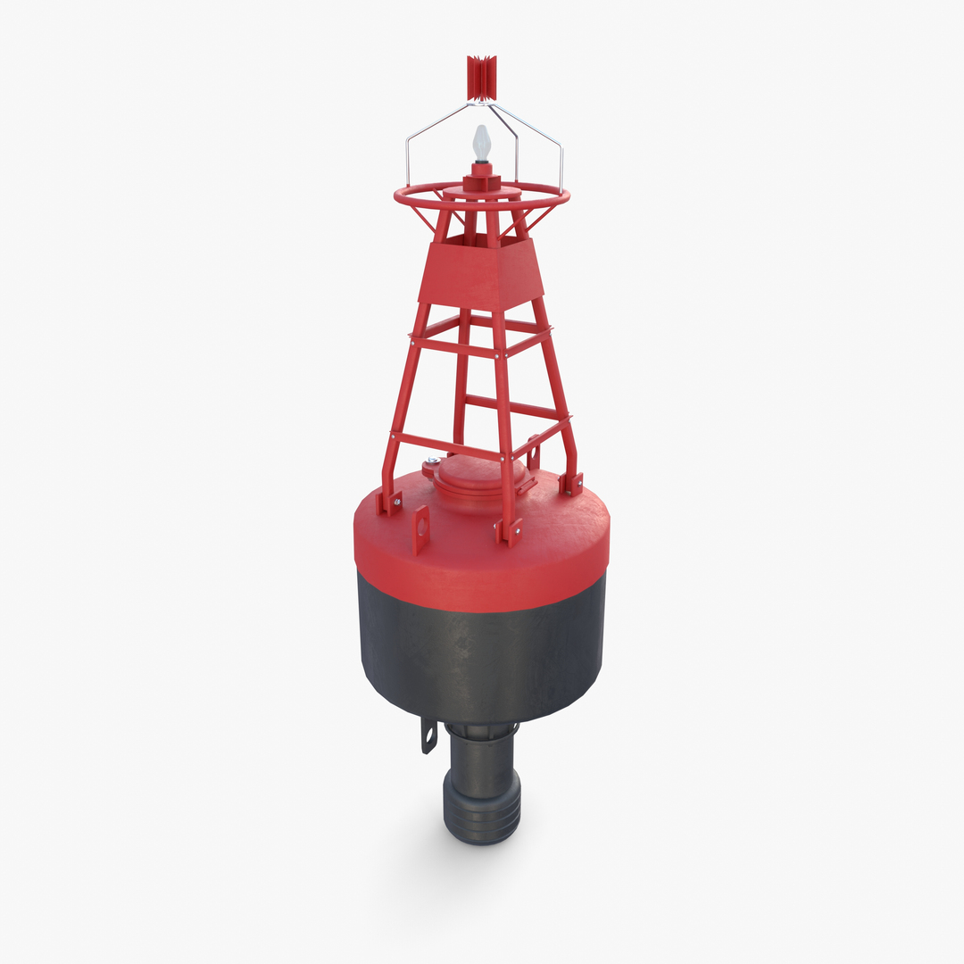 Water Buoy V1 3d Model Turbosquid 2070351