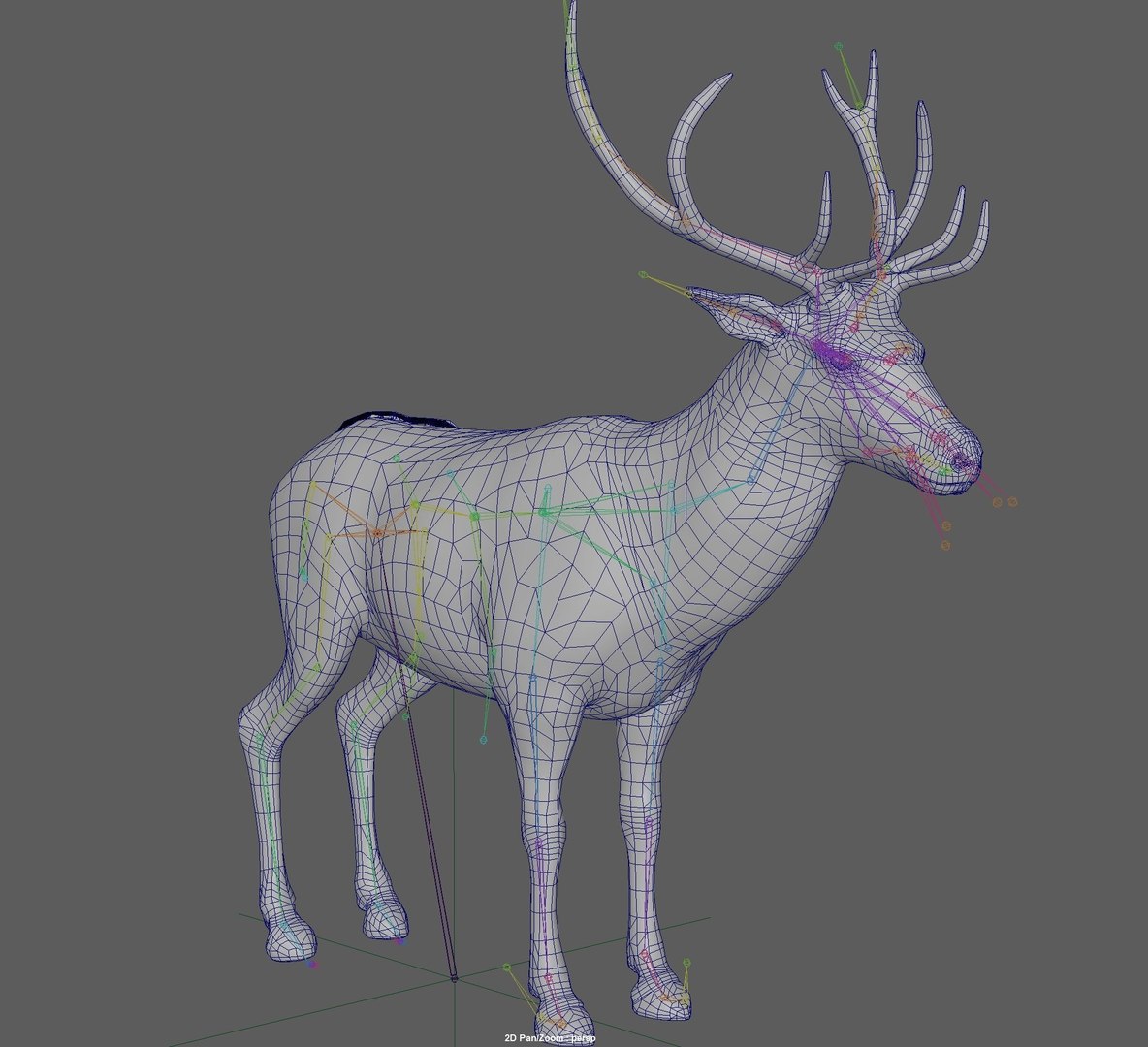 Deer Rigged 3D Model - TurboSquid 1867450