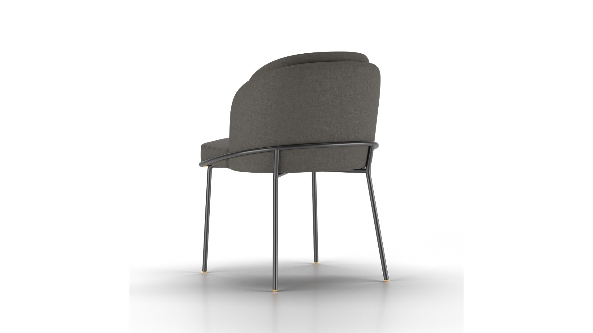 Fil Noir Dining Chair 3D Model - TurboSquid 2102344