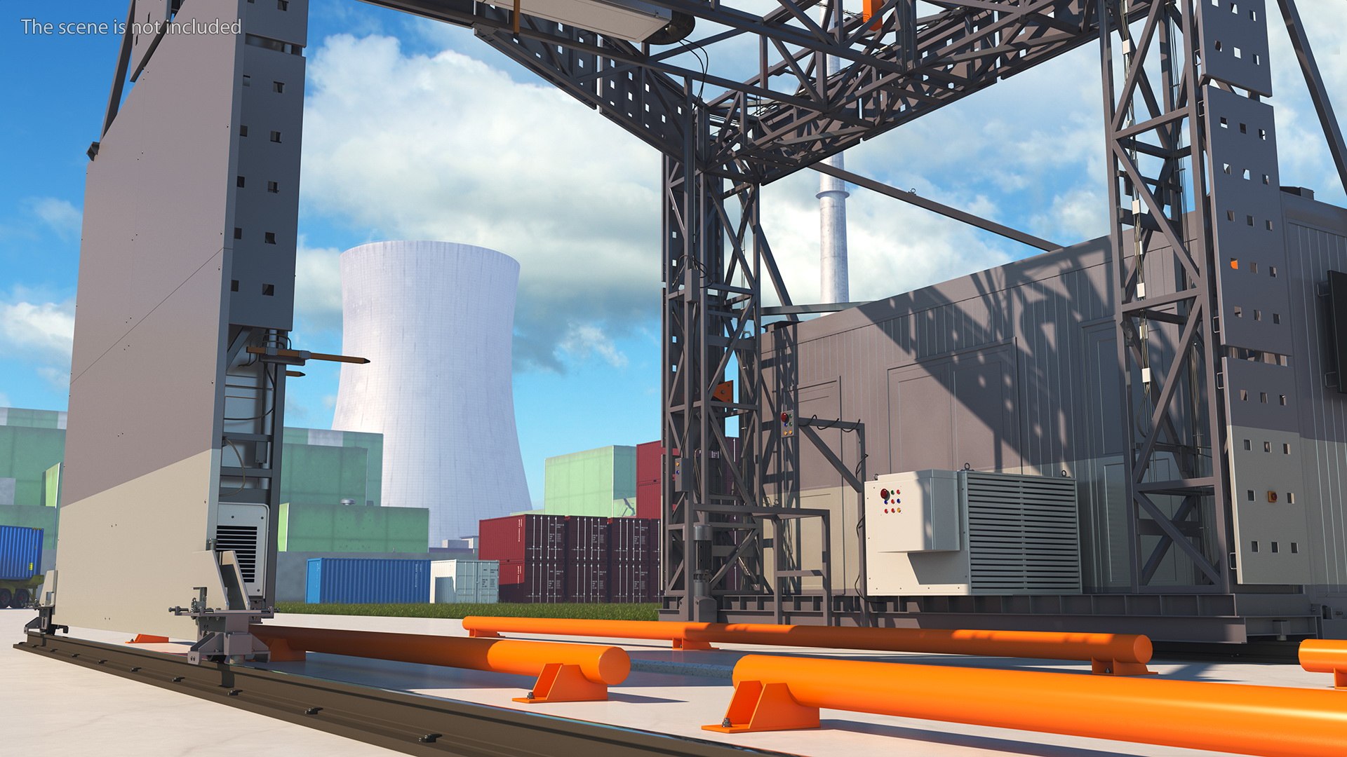 3D XRay Freight Scanner - TurboSquid 1736781