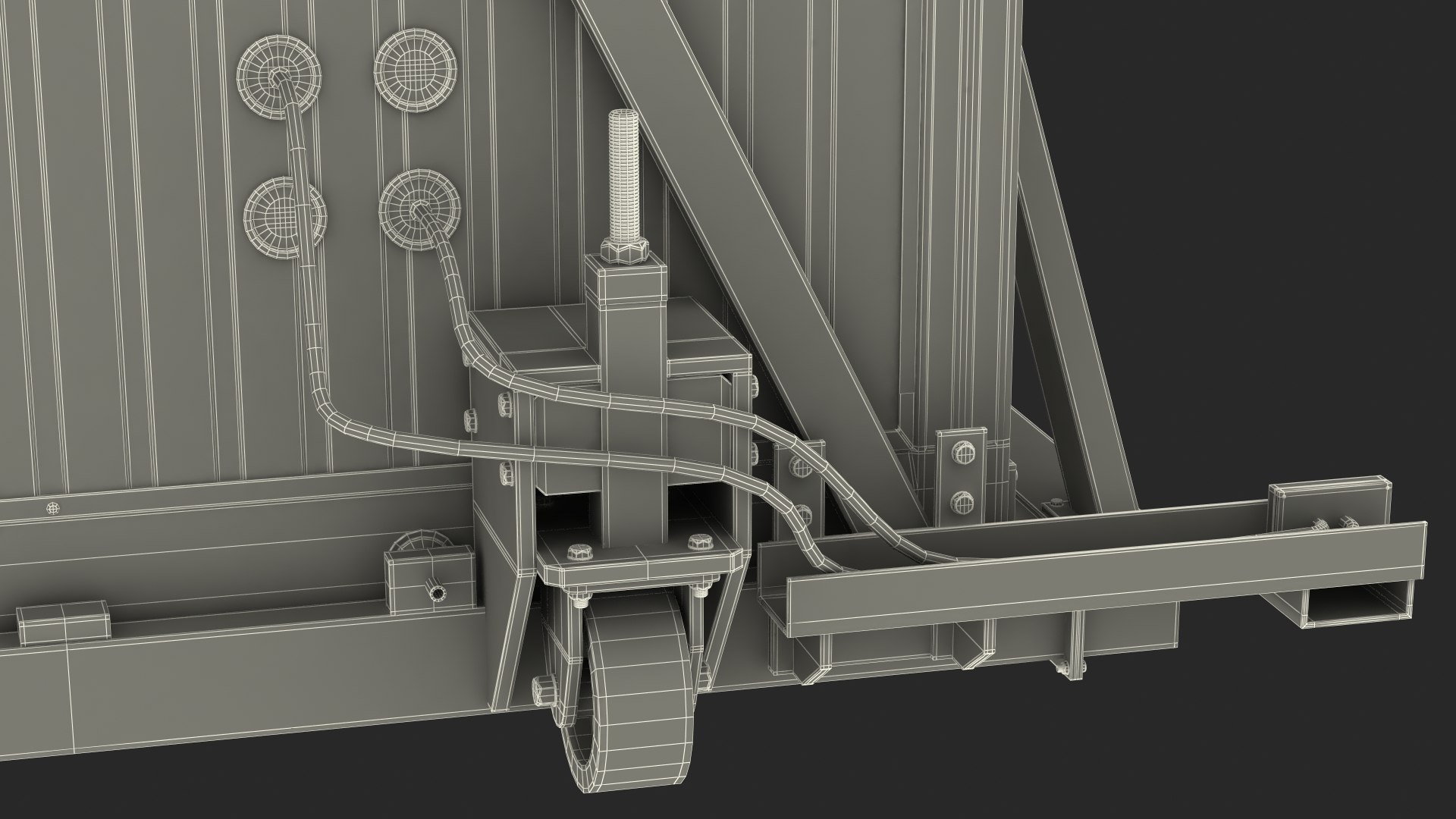 3D XRay Freight Scanner - TurboSquid 1736781