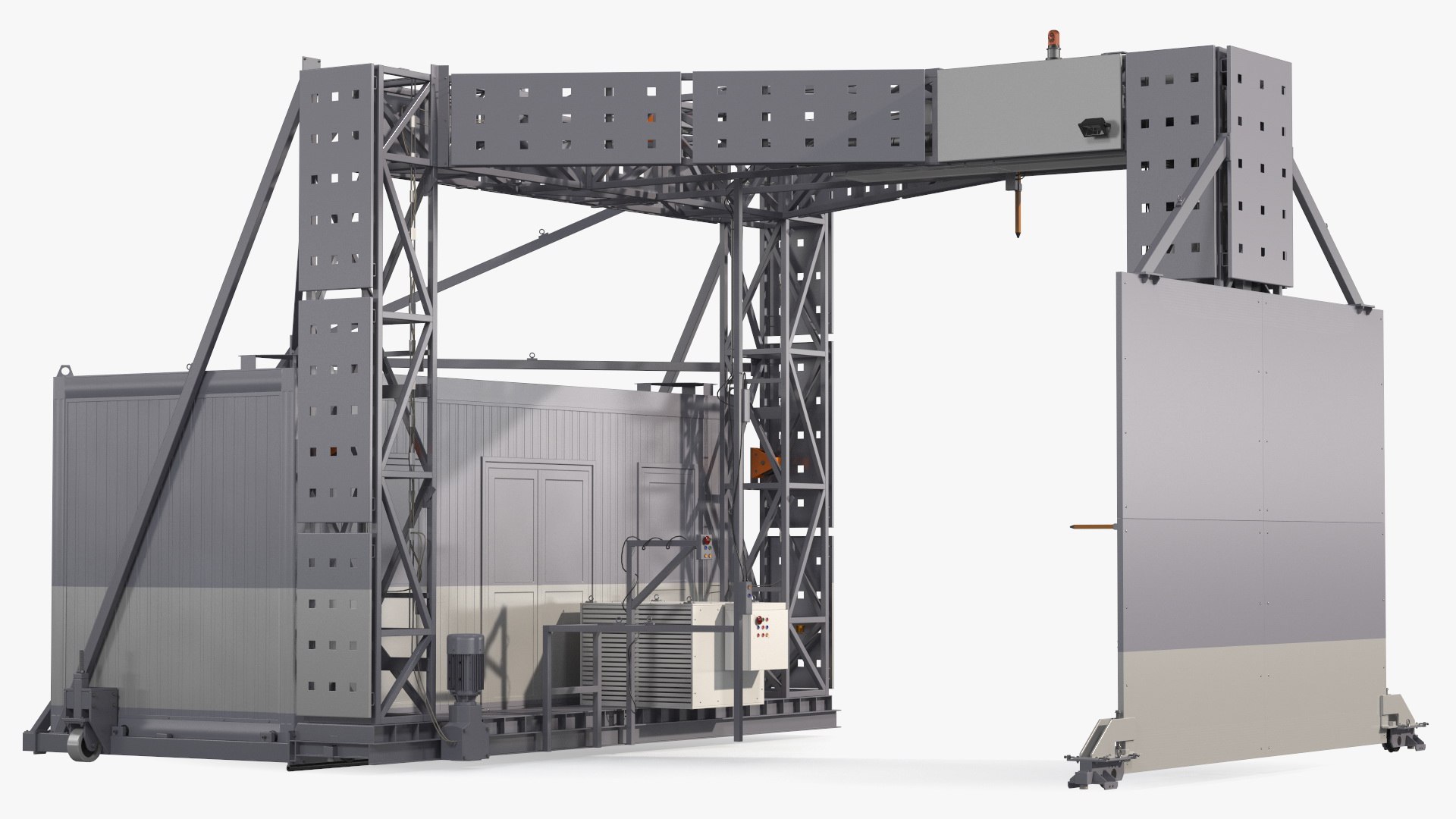 3D XRay Freight Scanner - TurboSquid 1736781